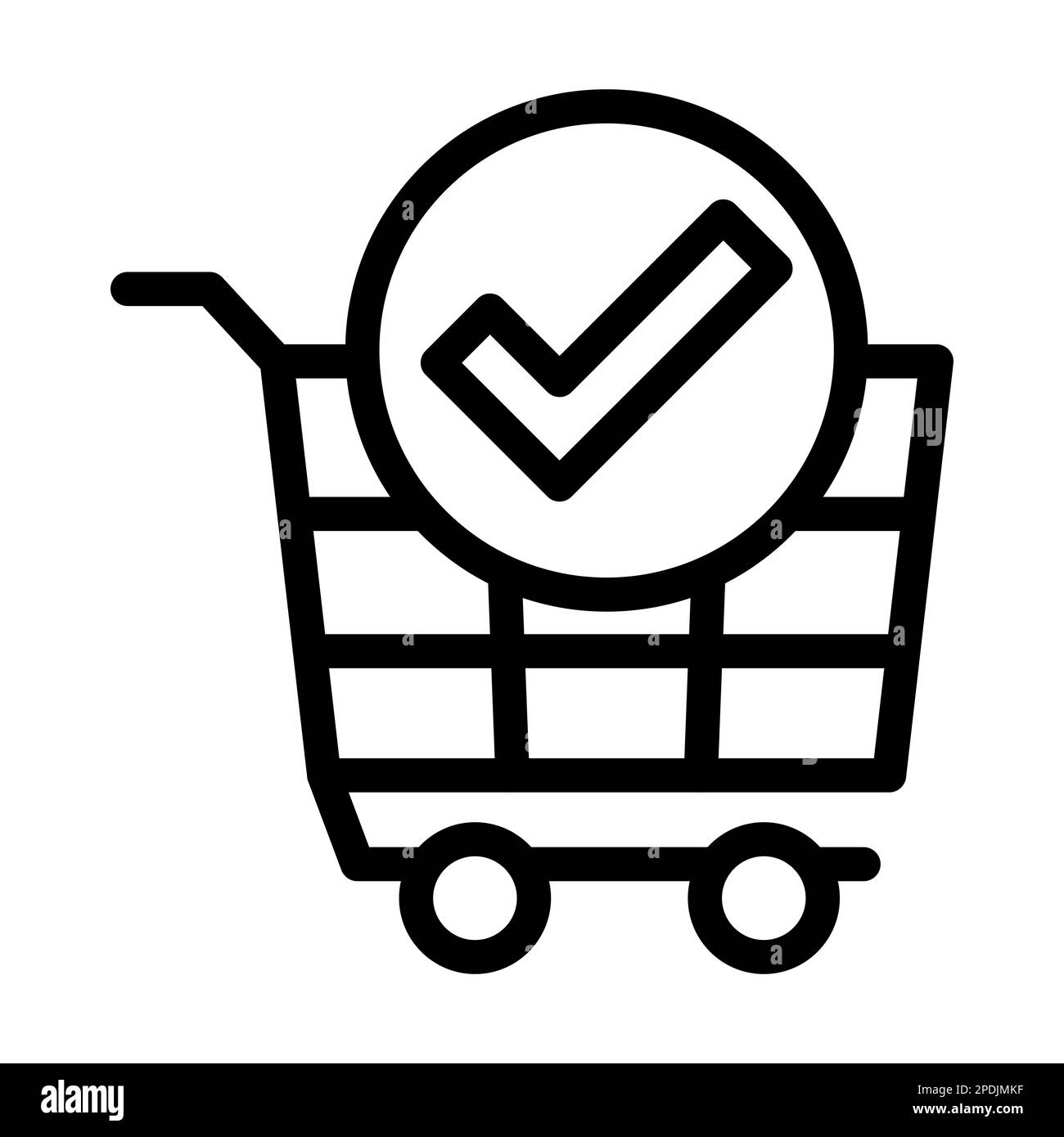 Checkin Vector Thick Line Icon For Personal And Commercial Use Stock ...