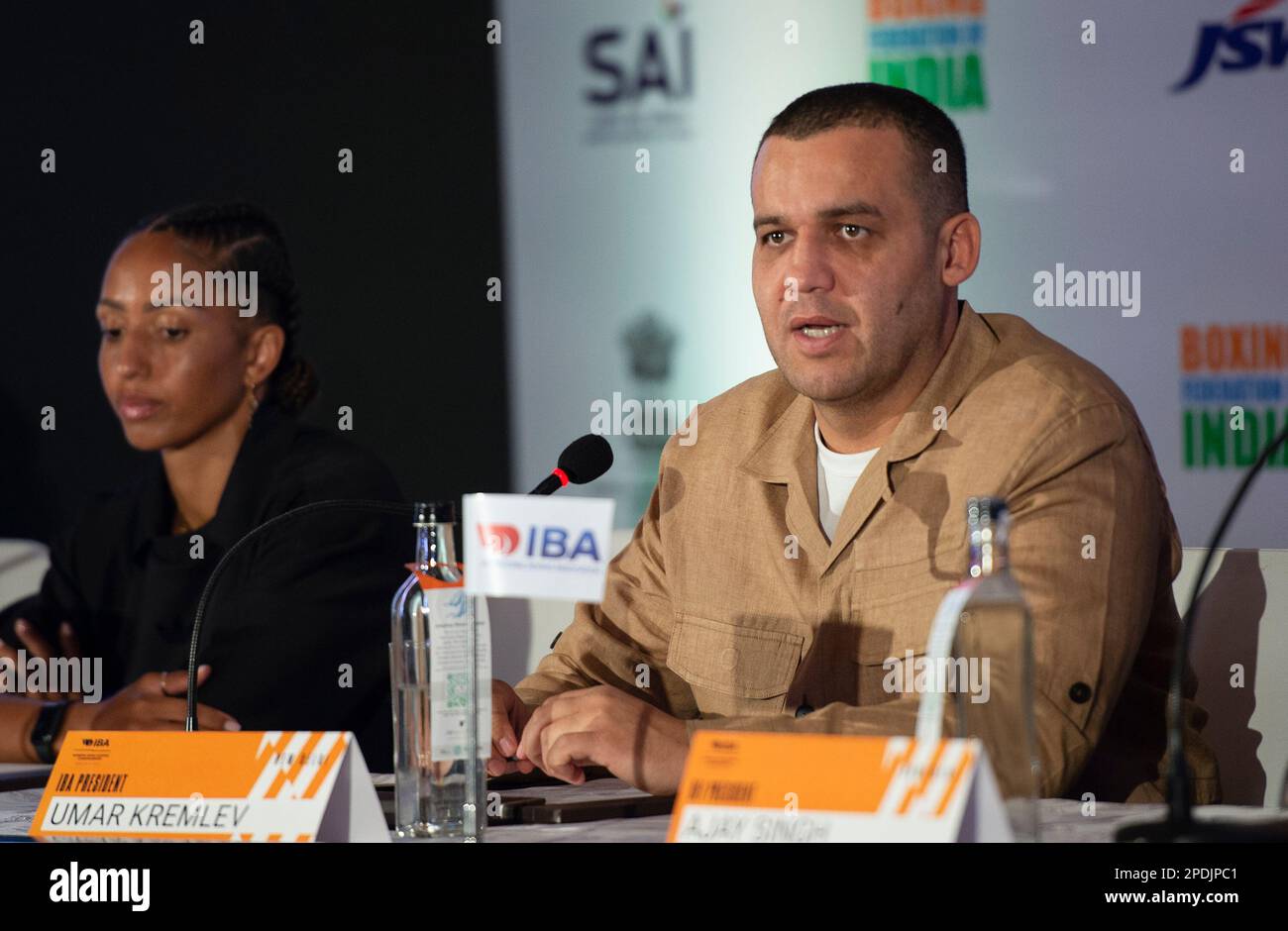 New Delhi. 14th Mar, 2023. International Boxing Association (IBA ...