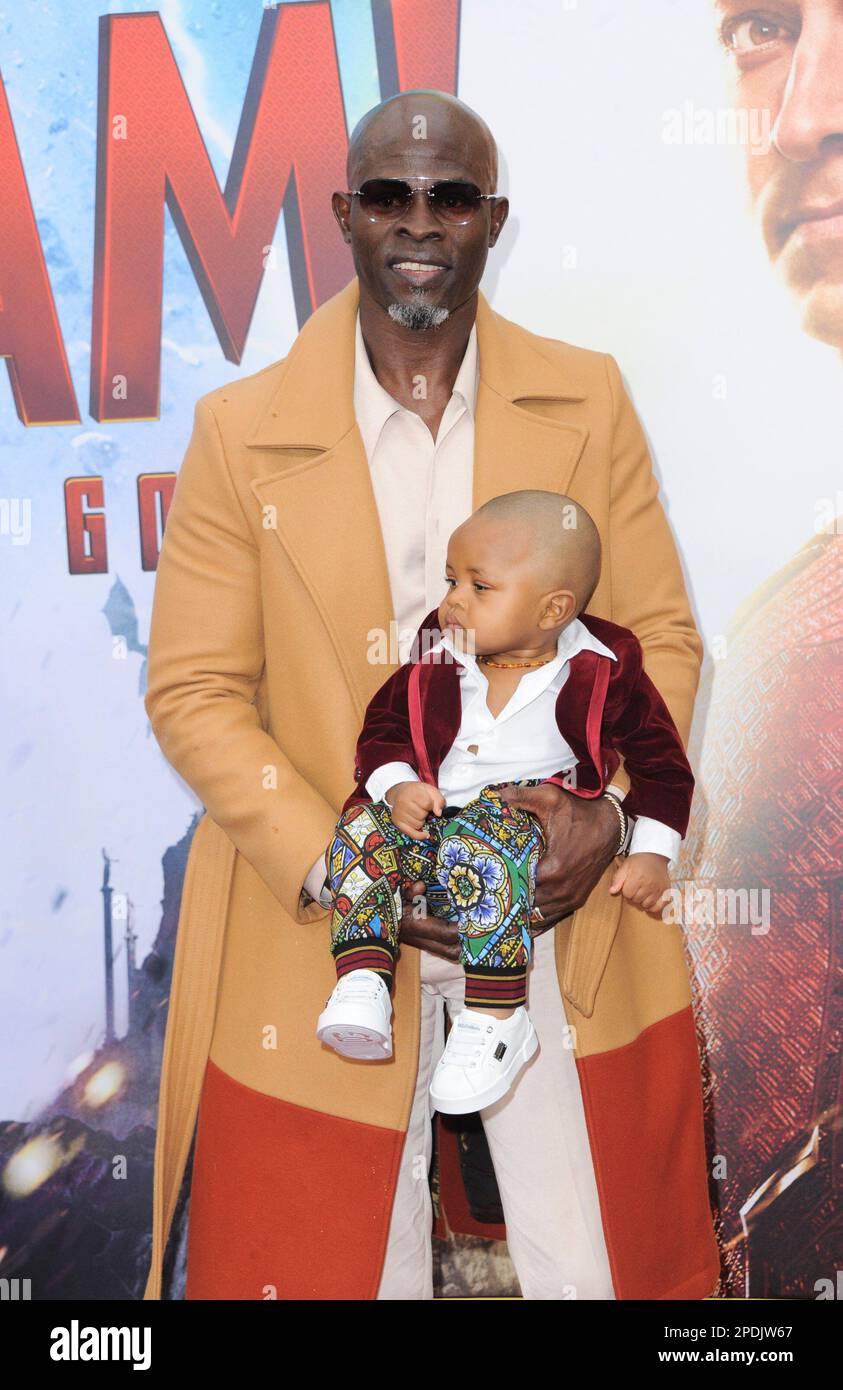 Los Angeles, CA. 14th Mar, 2023. Djimon Hounsou, Fela Hounsou at ...