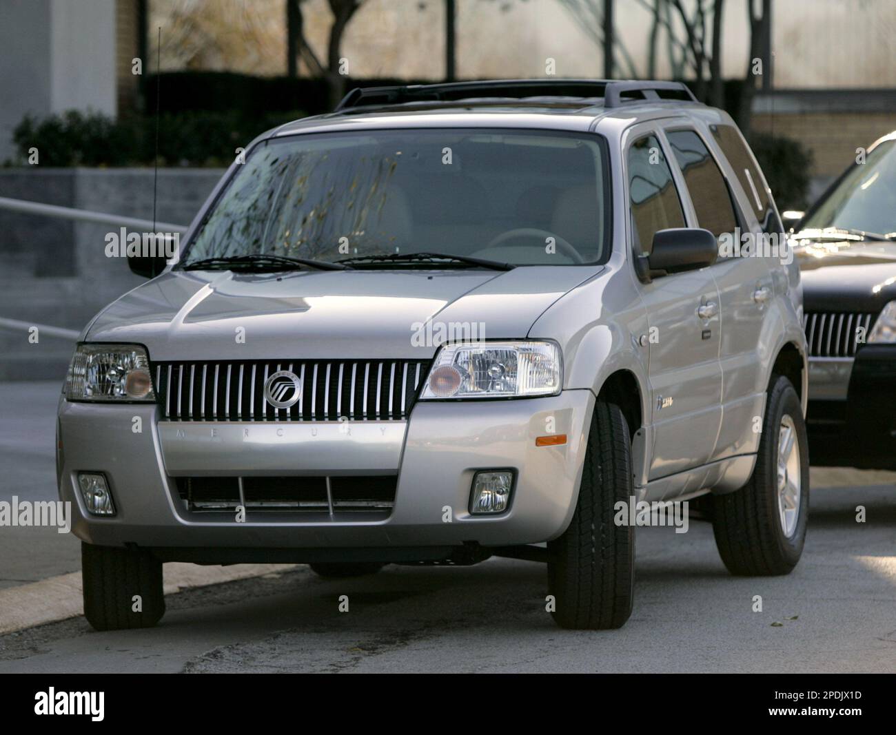 A new Mercury Mariner hybrid is pictured outside Ford's Kansas City ...