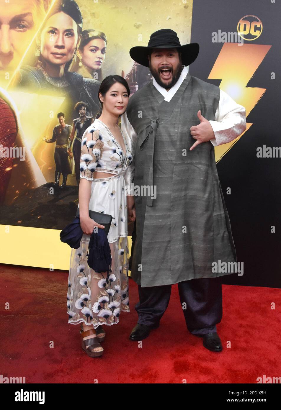 Los Angeles, California, USA 14th March 2023 Actor Cooper Andrews and ...