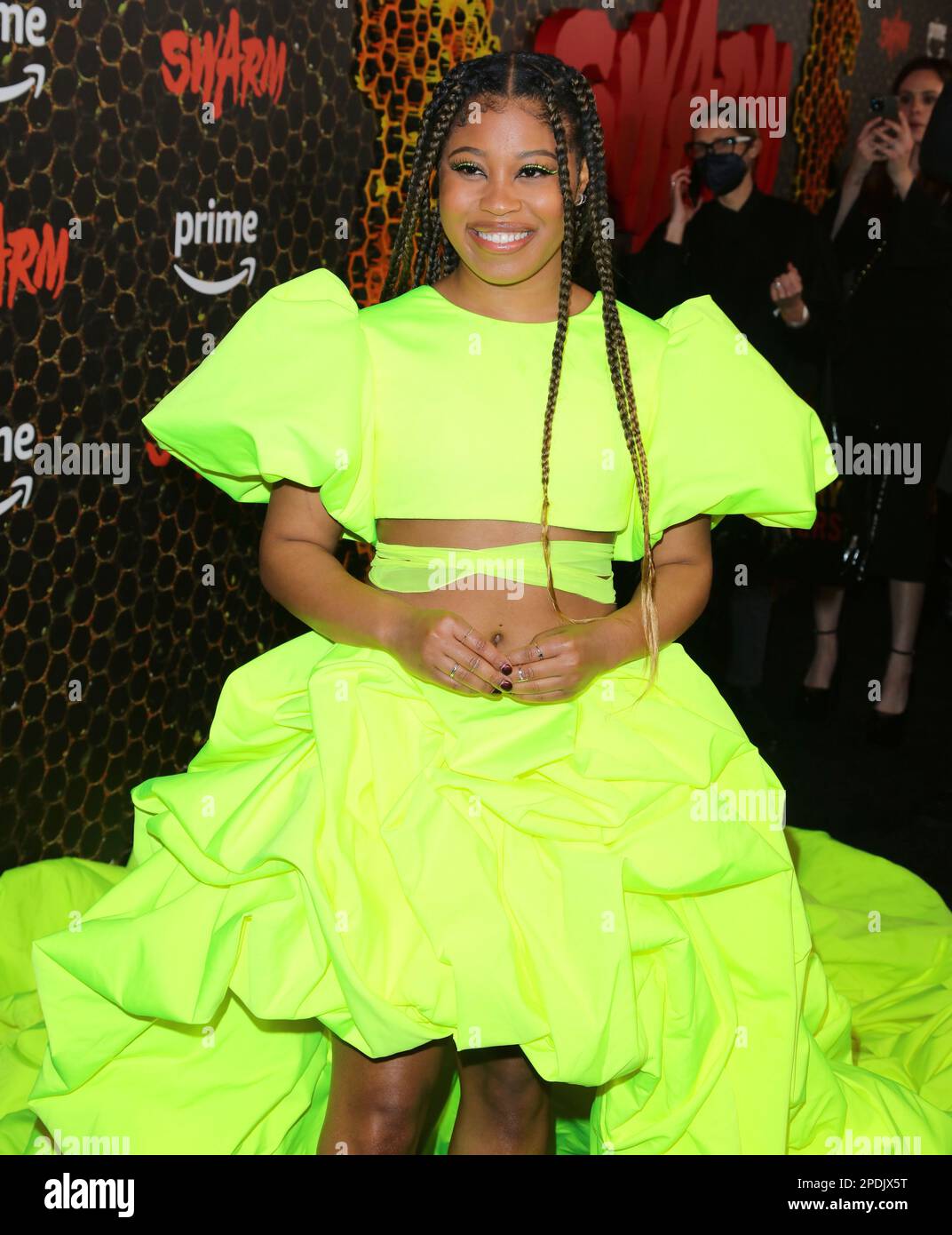 Los Angeles, USA. 14th Mar, 2023. Dominique Fishback arrives at SWARM ...