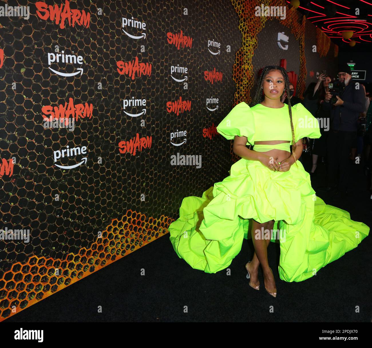 Los Angeles, USA. 14th Mar, 2023. Dominique Fishback arrives at SWARM ...