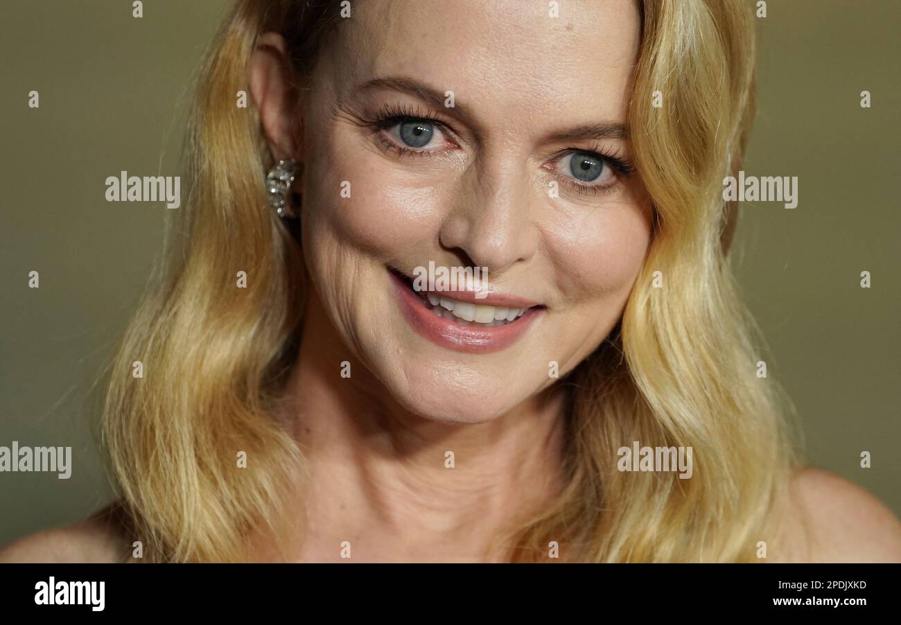 Heather Graham arrives at the Los Angeles premiere of "Extrapolations ...