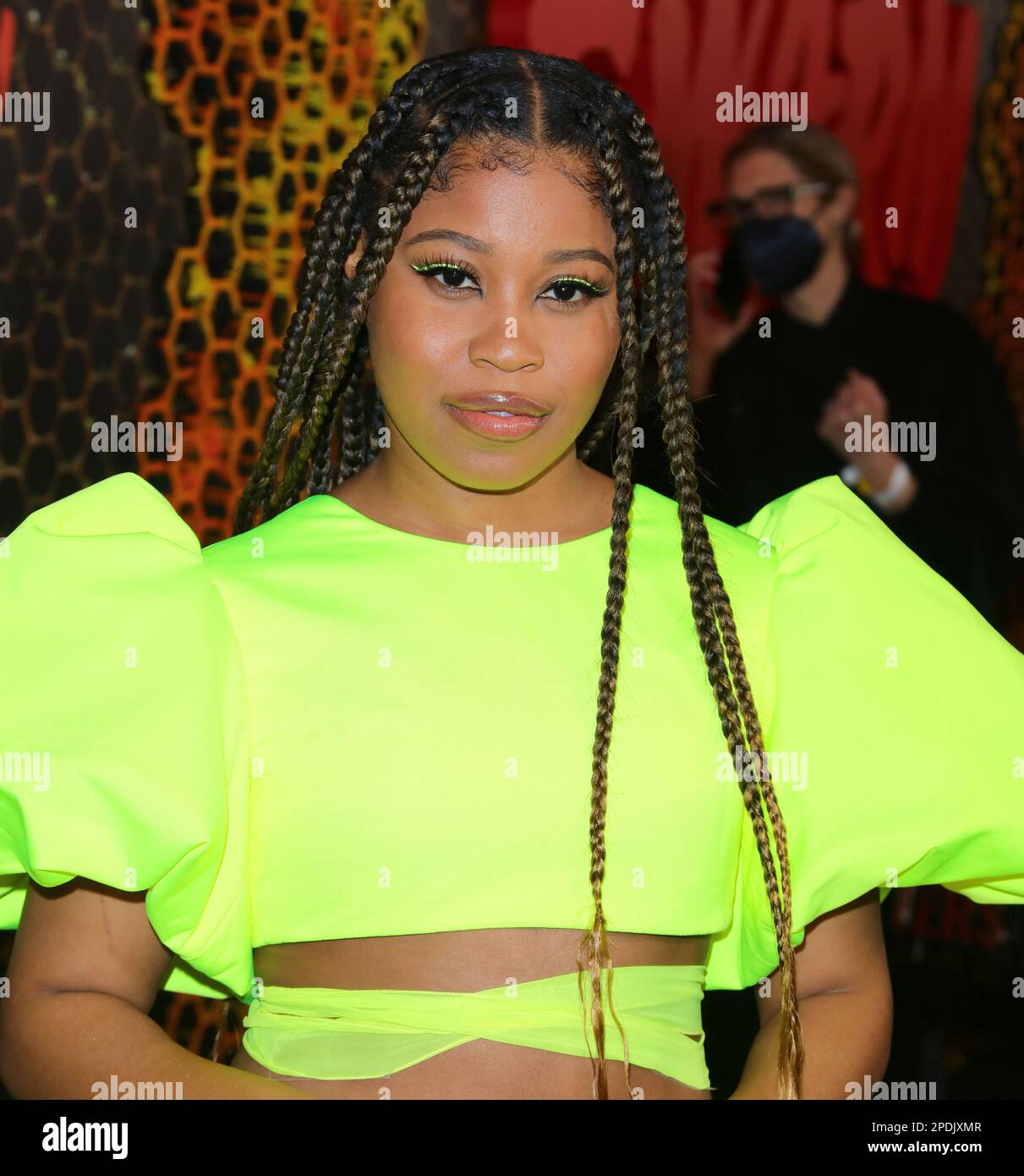 Los Angeles, USA. 14th Mar, 2023. Dominique Fishback arrives at SWARM ...