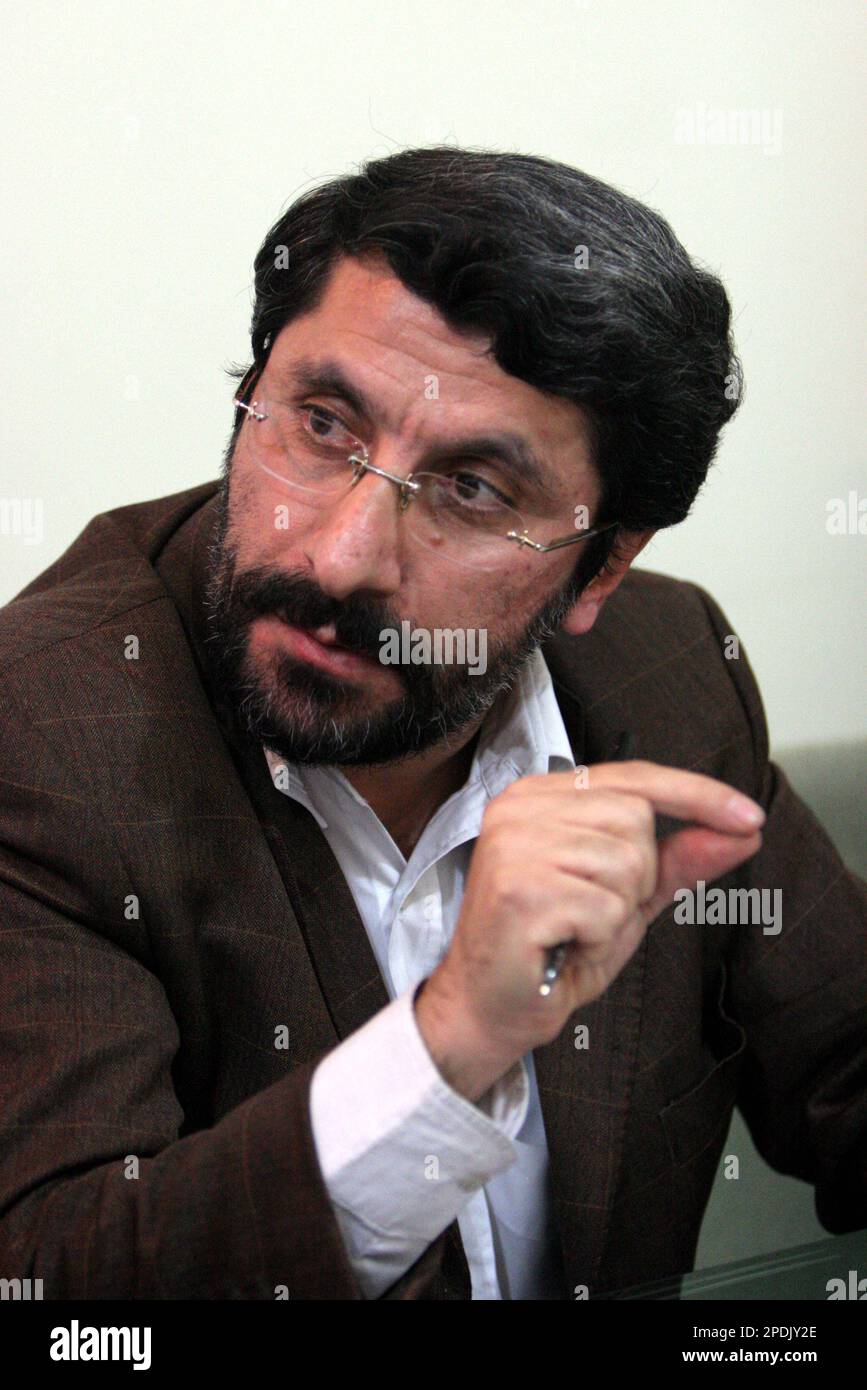Qasem Shabani, lawyer of Intelligence Ministry agent Mohammad Reza Aghdam Ahmadi, unseen, who ...