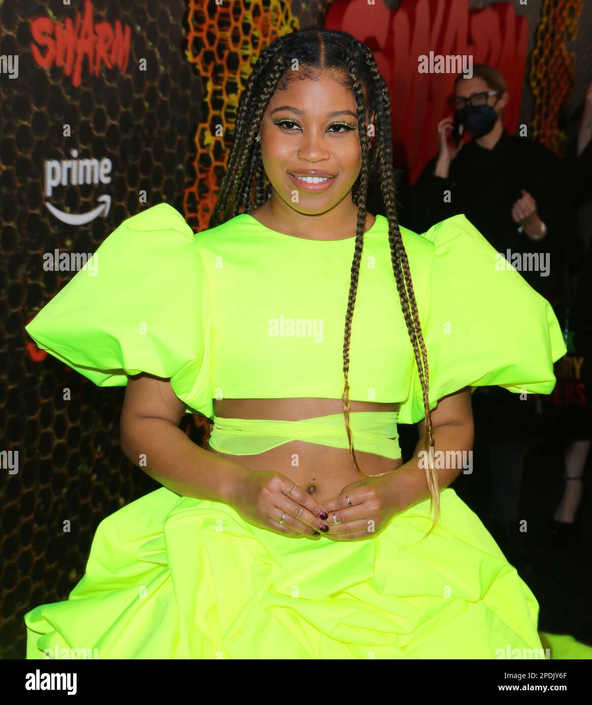 Los Angeles, USA. 14th Mar, 2023. Dominique Fishback arrives at SWARM ...