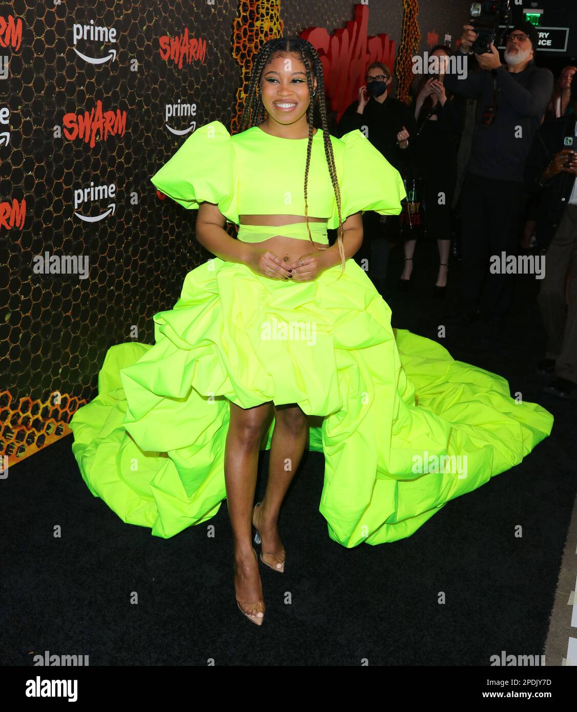 Los Angeles, USA. 14th Mar, 2023. Dominique Fishback arrives at SWARM ...