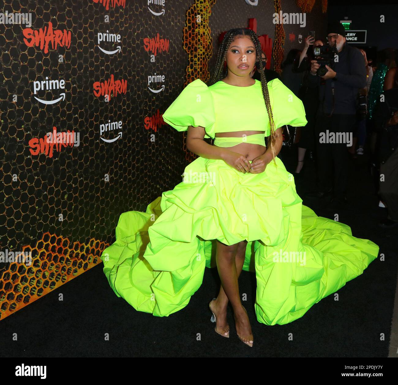 Los Angeles, USA. 14th Mar, 2023. Dominique Fishback arrives at SWARM ...