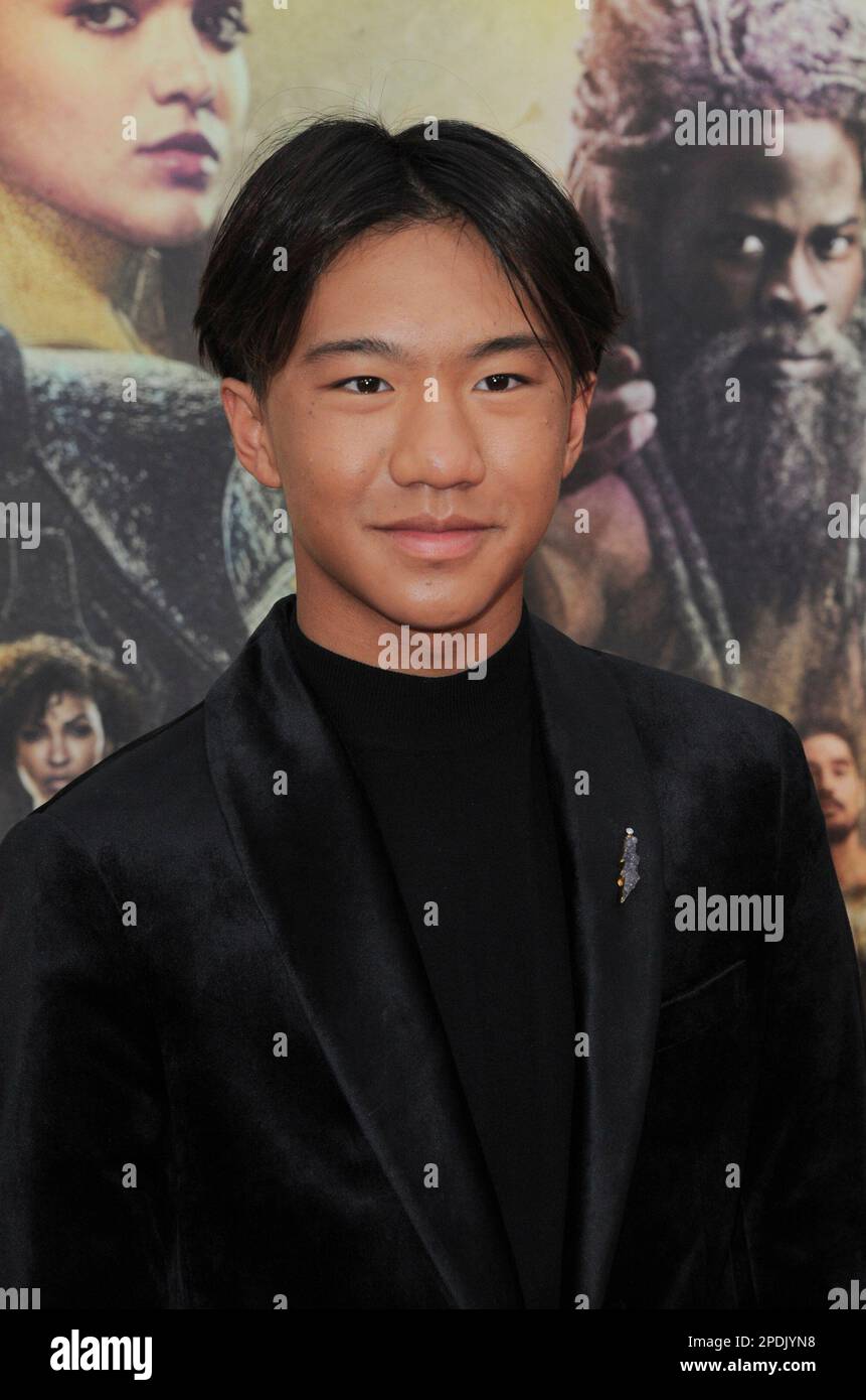 Los Angeles, CA. 14th Mar, 2023. Ian Chen at arrivals for SHAZAM! FURY ...