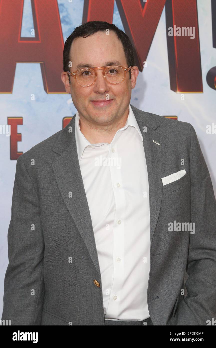 Los Angeles, USA. 15th Mar, 2023. P.J. Byrne at "Shazam! Fury of the ...