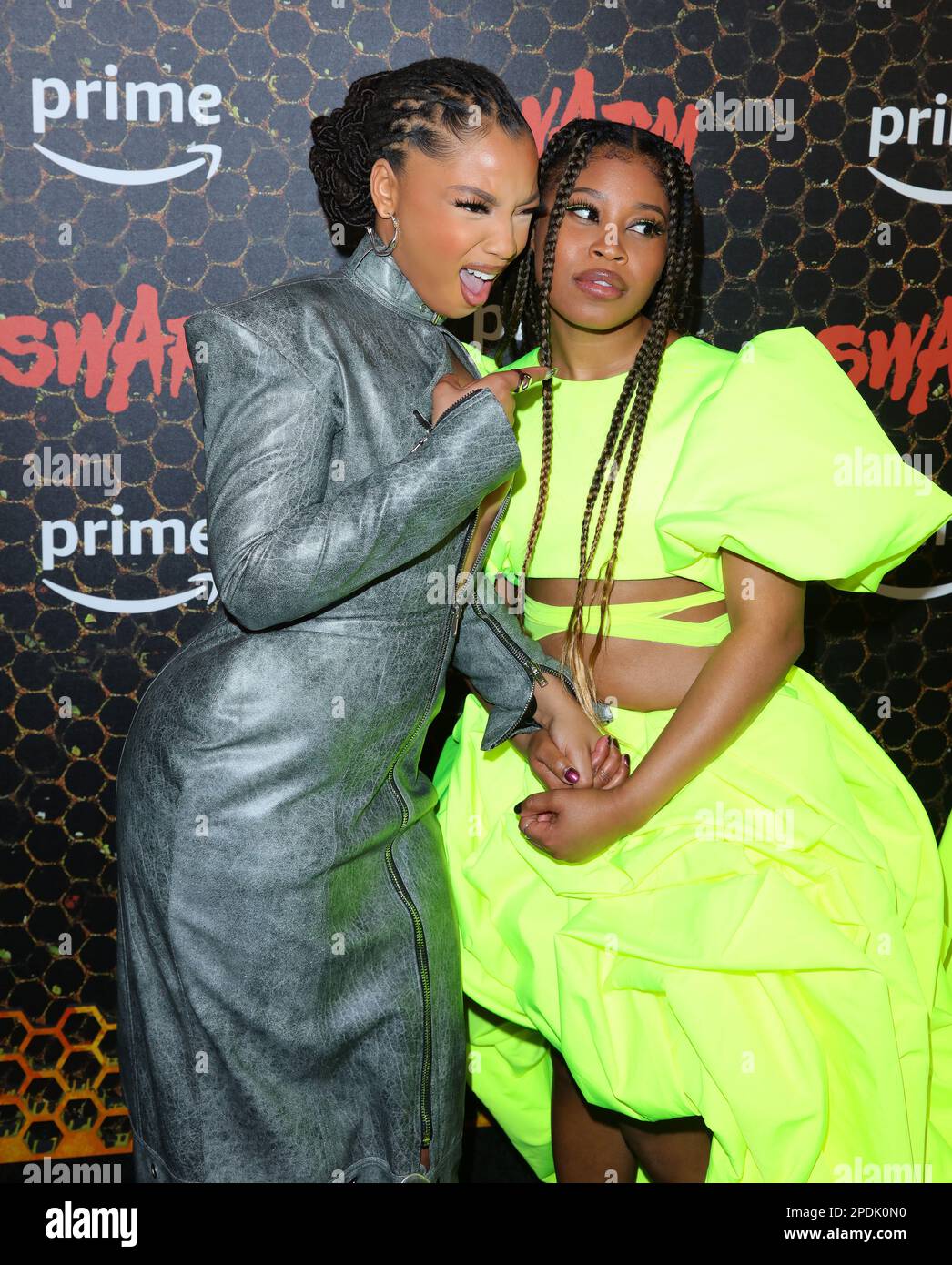 Los Angeles, USA. 14th Mar, 2023. Chloe Bailey, Dominique Fishback ...