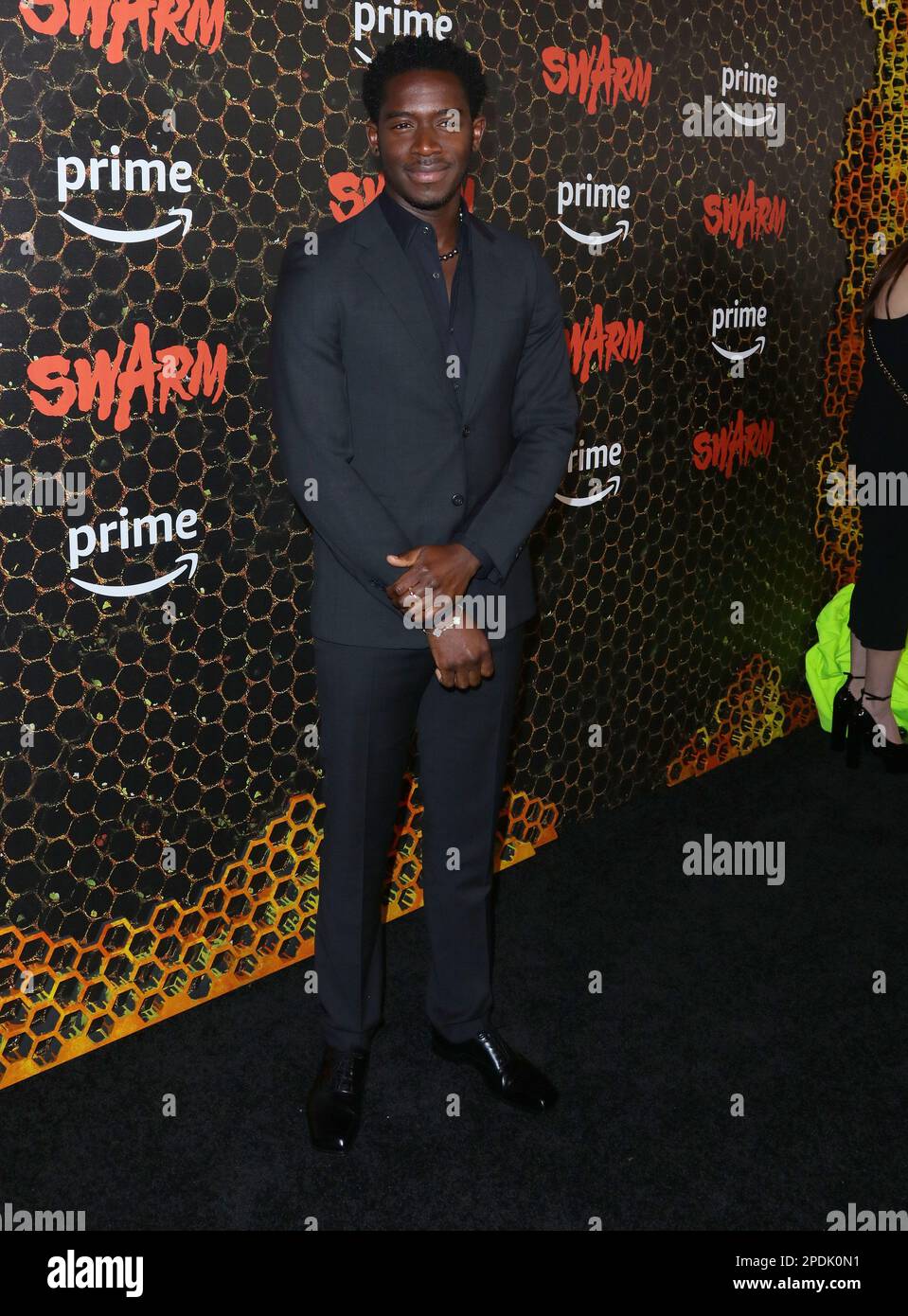 Los Angeles, USA. 14th Mar, 2023. Damson Idris arrives at SWARM Los ...