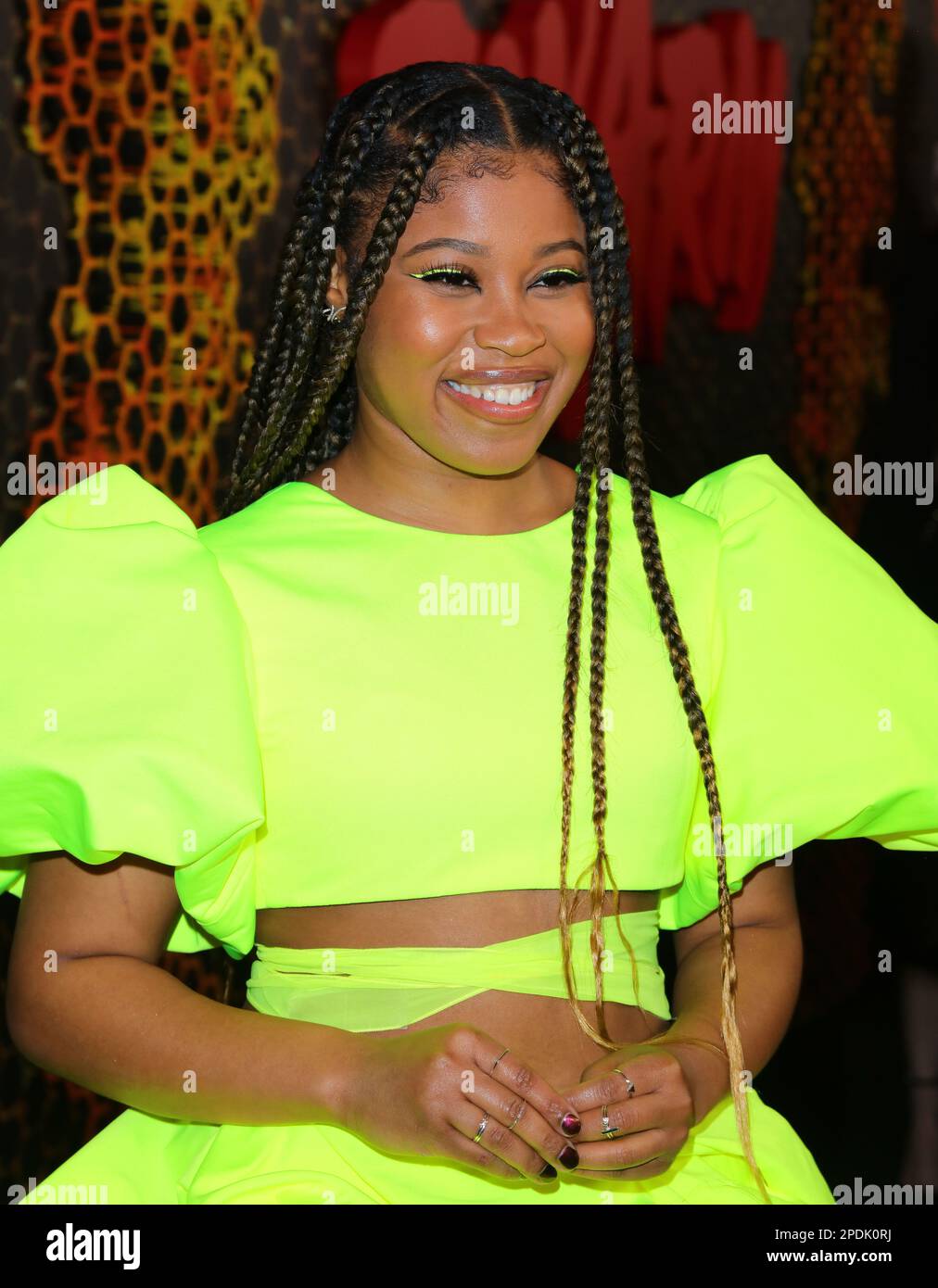 Los Angeles, USA. 14th Mar, 2023. Dominique Fishback arrives at SWARM ...