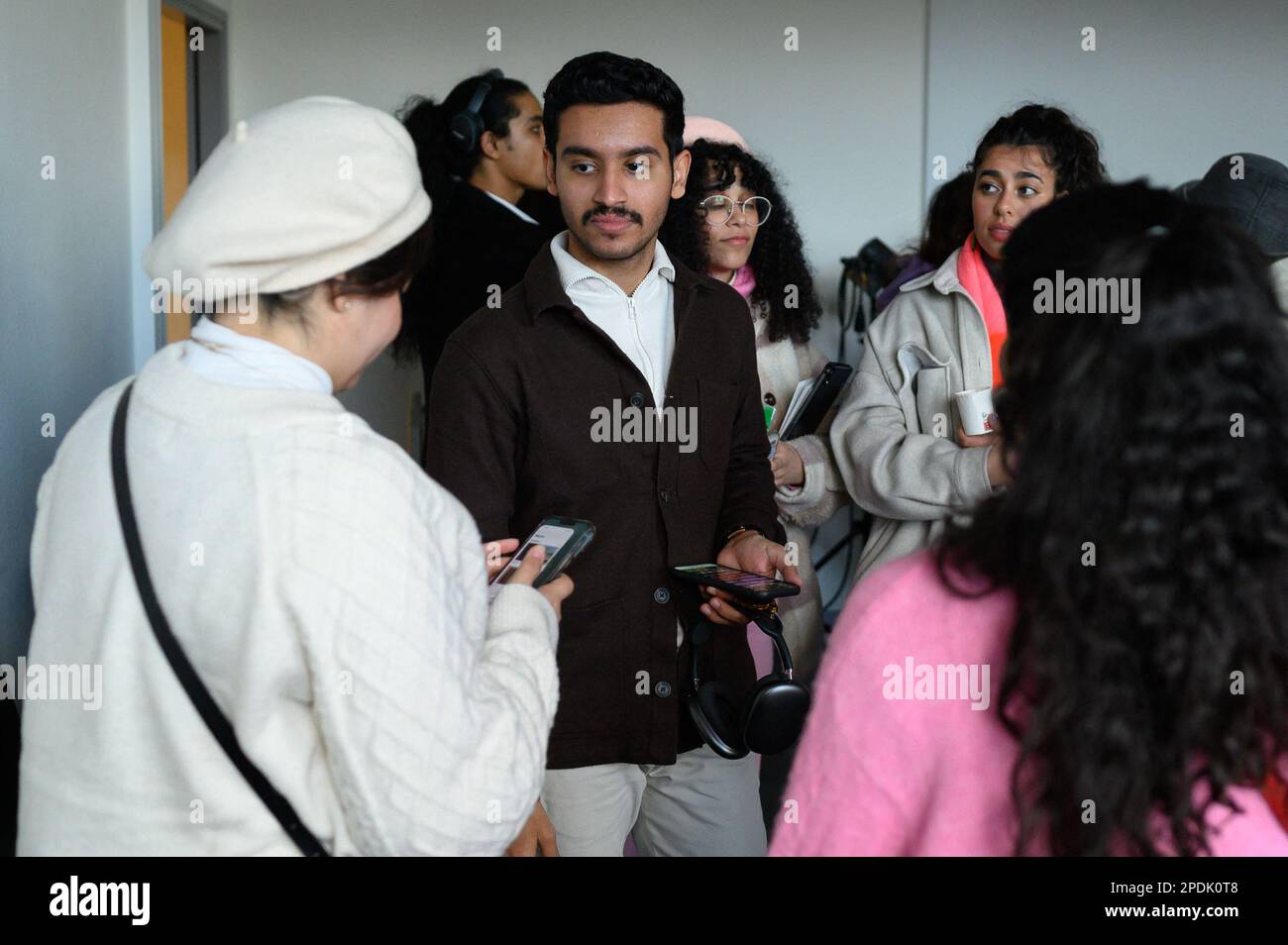 Paris, France. 14th Mar, 2023. Khaled Zidan attending the Saudi Film ...