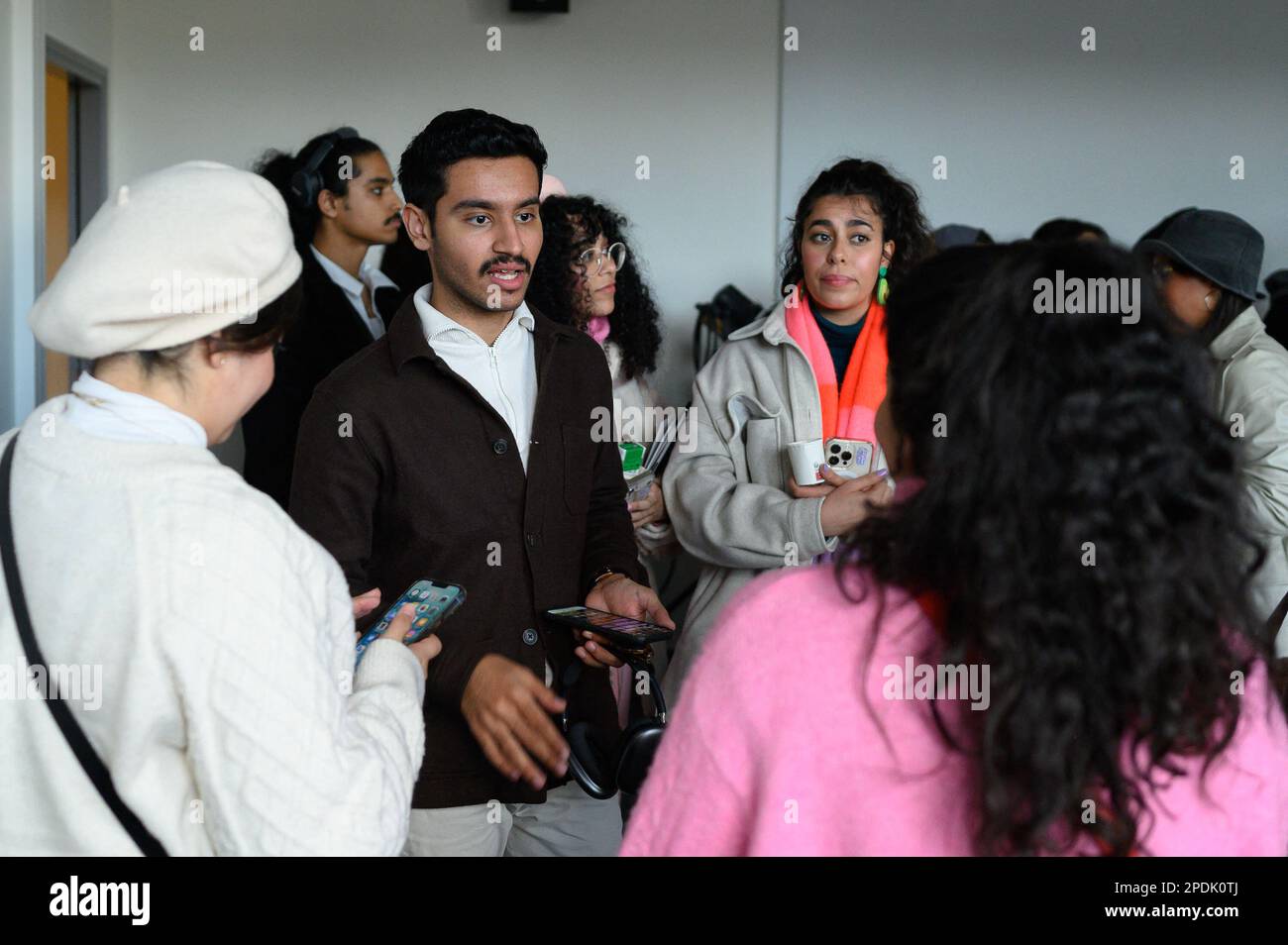 Paris, France. 14th Mar, 2023. Khaled Zidan attending the Saudi Film ...