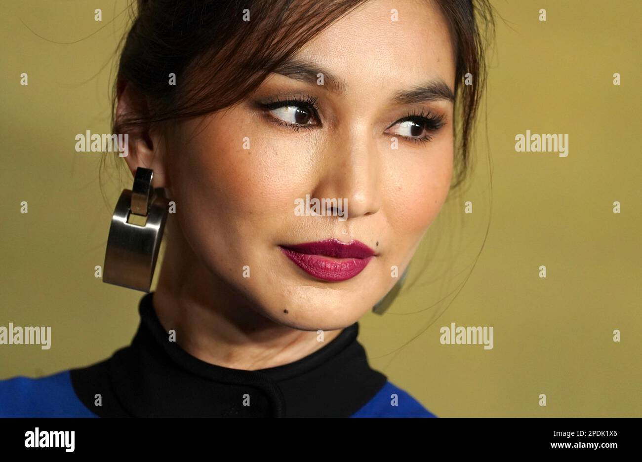 Gemma Chan arrives at the Los Angeles premiere of "Extrapolations ...