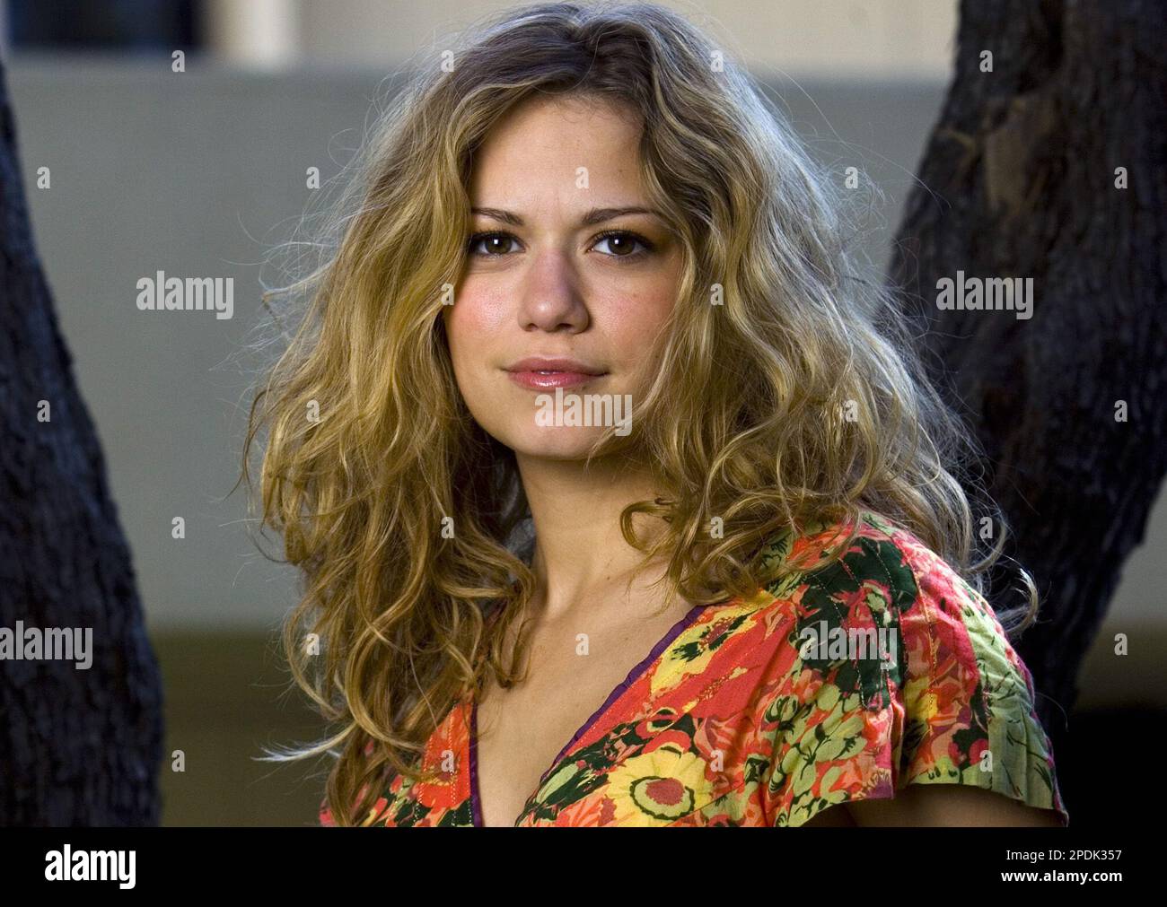 Actress Bethany Joy Lenz of the WB's "One Tree Hill," poses for a photo ...