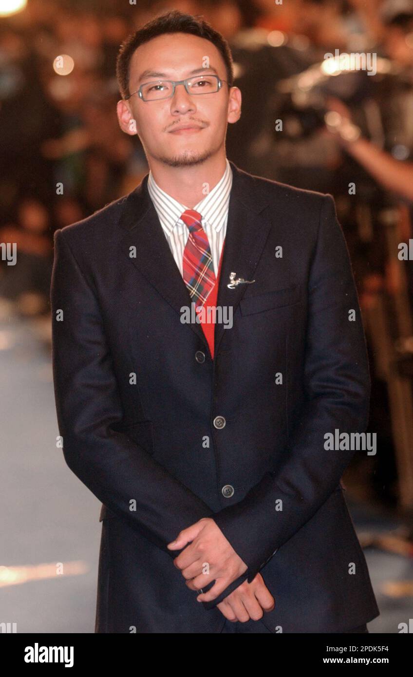 Hong Kong actor Chang Chen arrives the 42nd Golden Horse Awards, Sunday ...