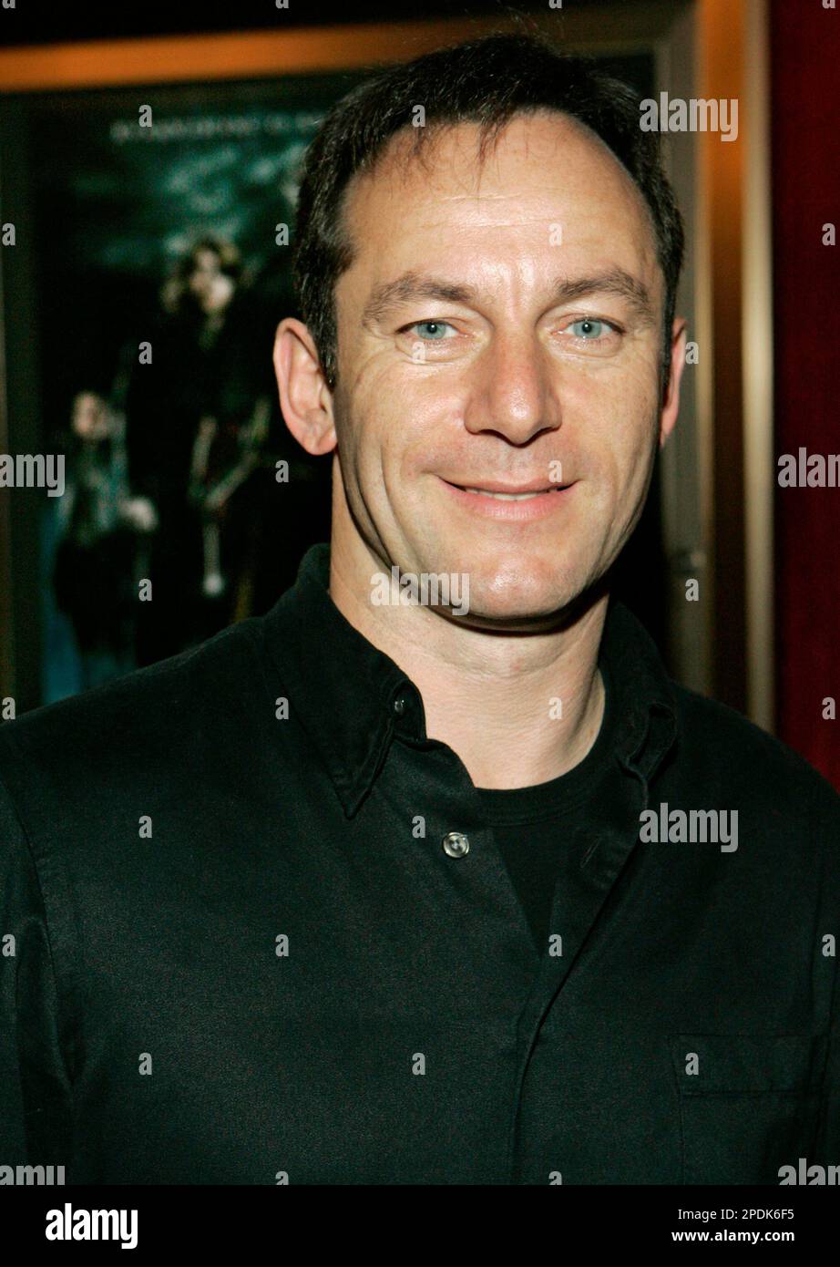 Jason Isaacs poses for photographers at the United States premiere of ...
