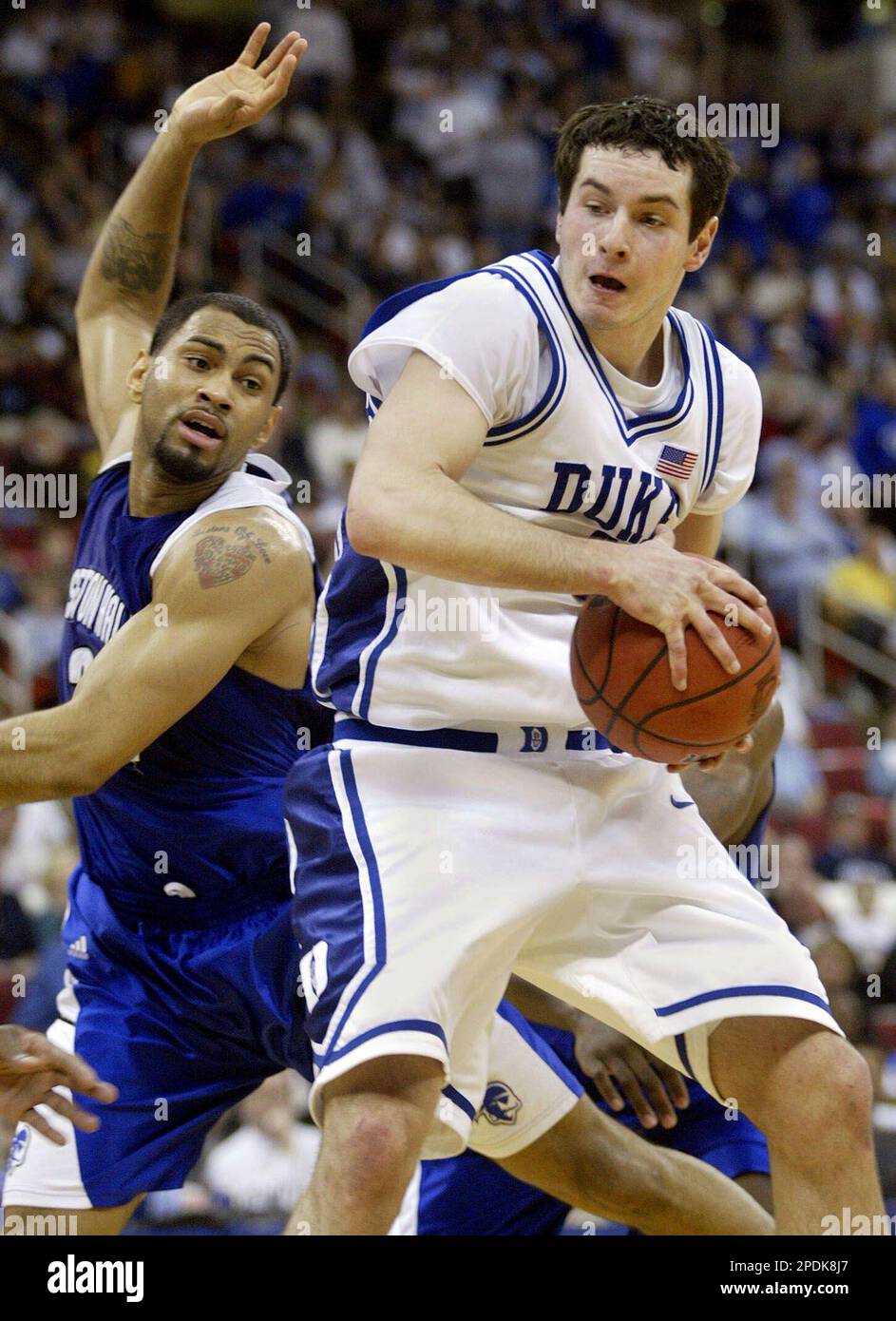 ADVANCE FOR WEEKEND NOV. 12-13 **FILE** Duke's J.J. Redick, right ...