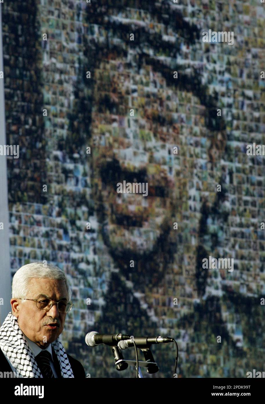 Palestinian Authority President Mahmoud Abbas, also known as Abu Mazen ...