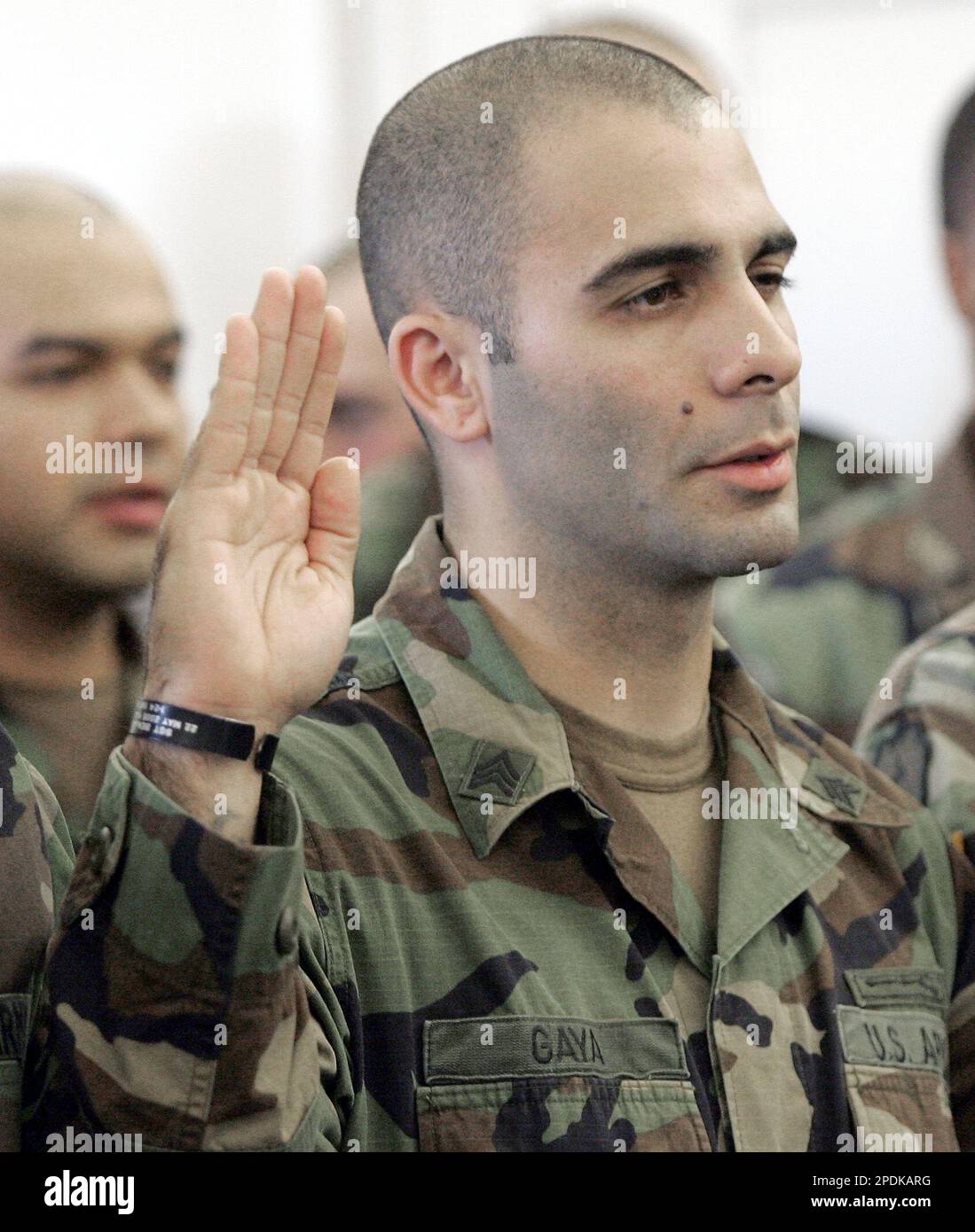 U.S. Army Sgt. Walter Gaya, who was born in Argentina, joins 22 other ...