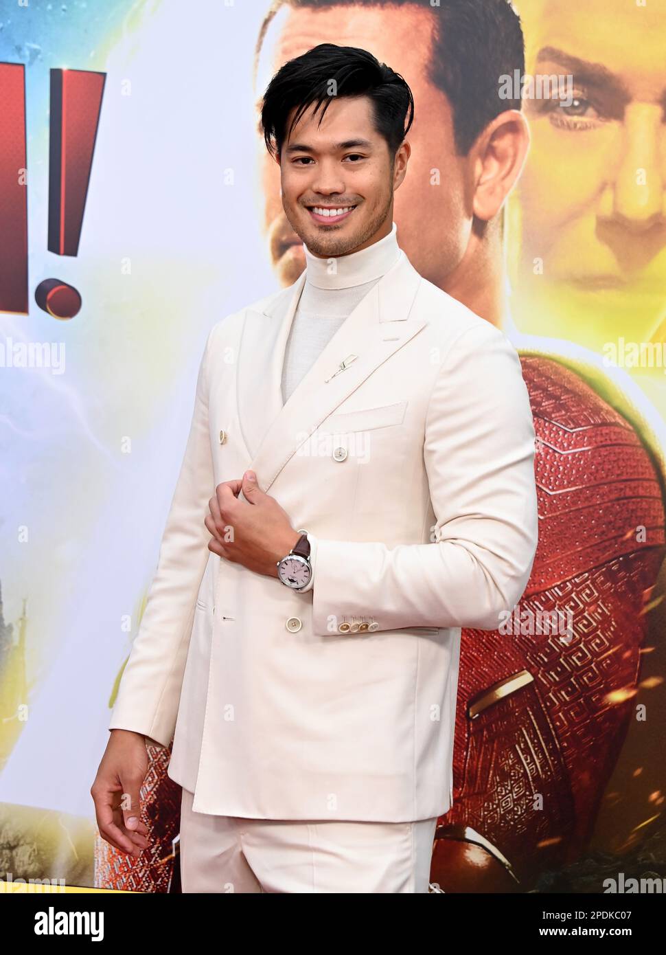 Westwood, CA. 14/03/2023, Ross Butler arriving at the Los Angeles ...