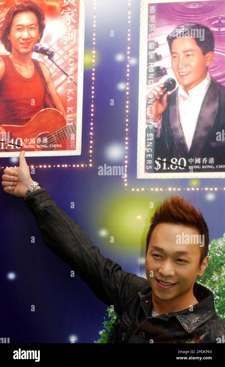 Hong Kong singer Wong Ka Keung, brother of late pop singer Wong Ka Kui ...