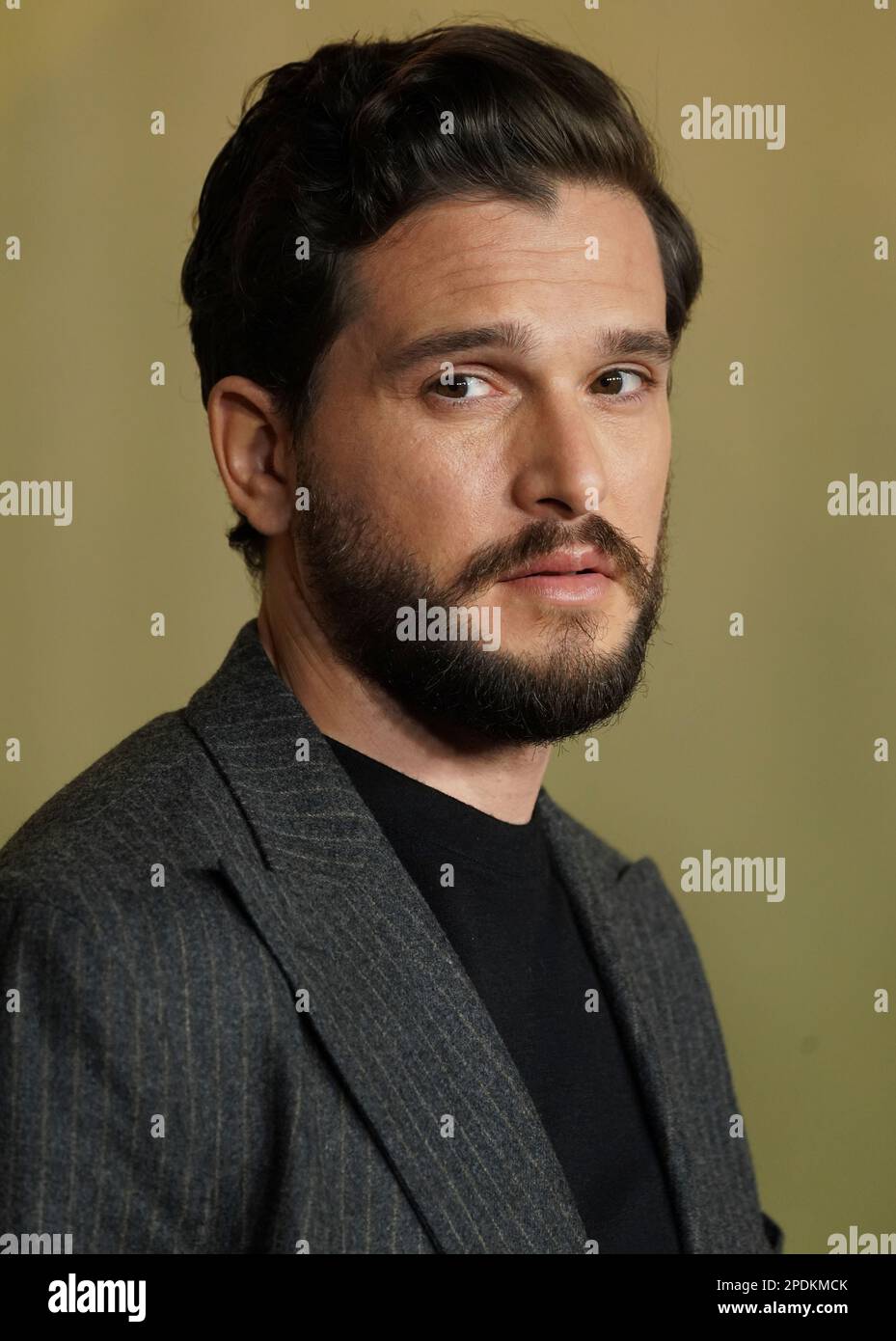 Kit Harington arrives at the Los Angeles premiere of "Extrapolations ...