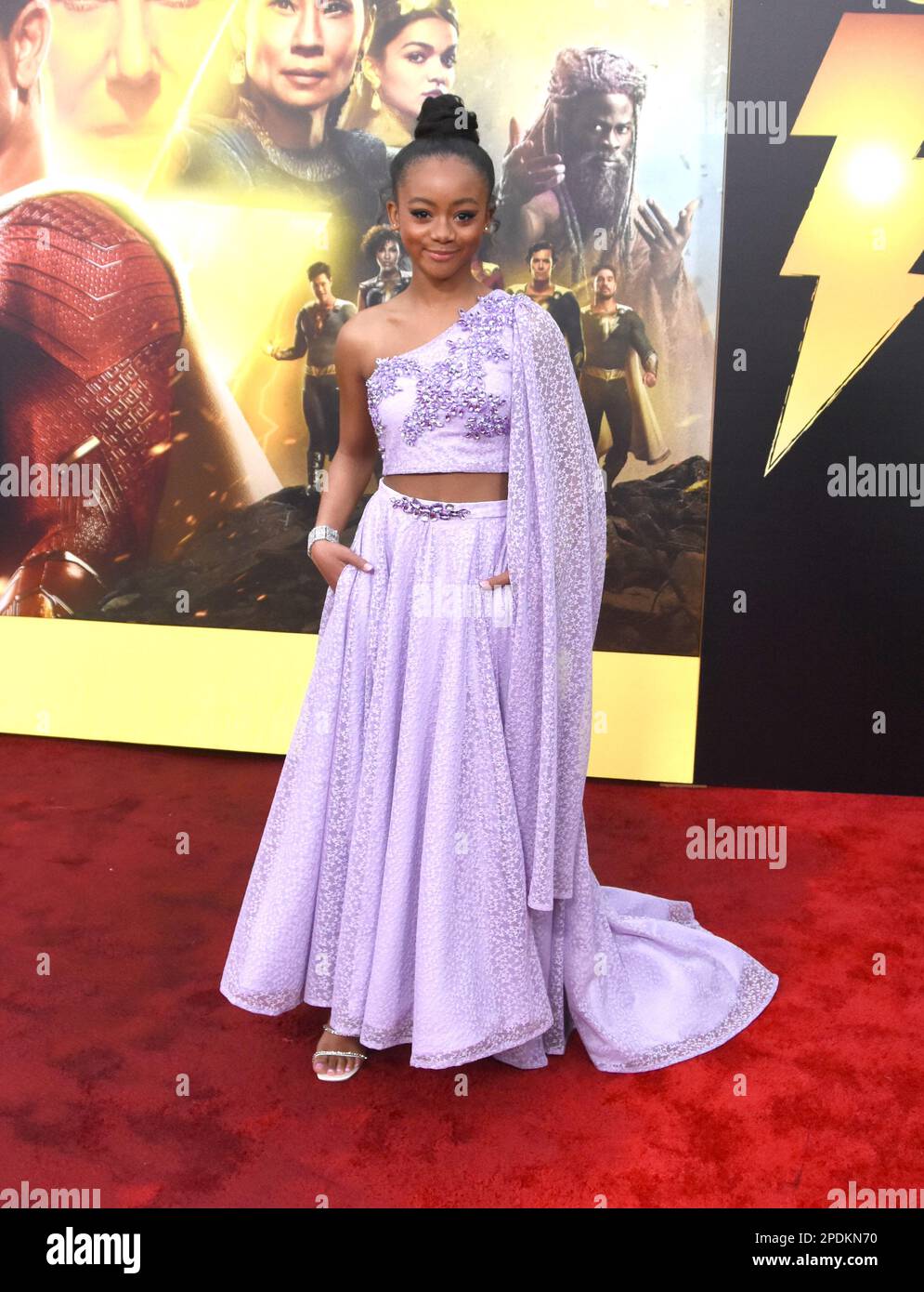 Los Angeles, California, USA 14th March 2023 Actress Faithe Herman ...