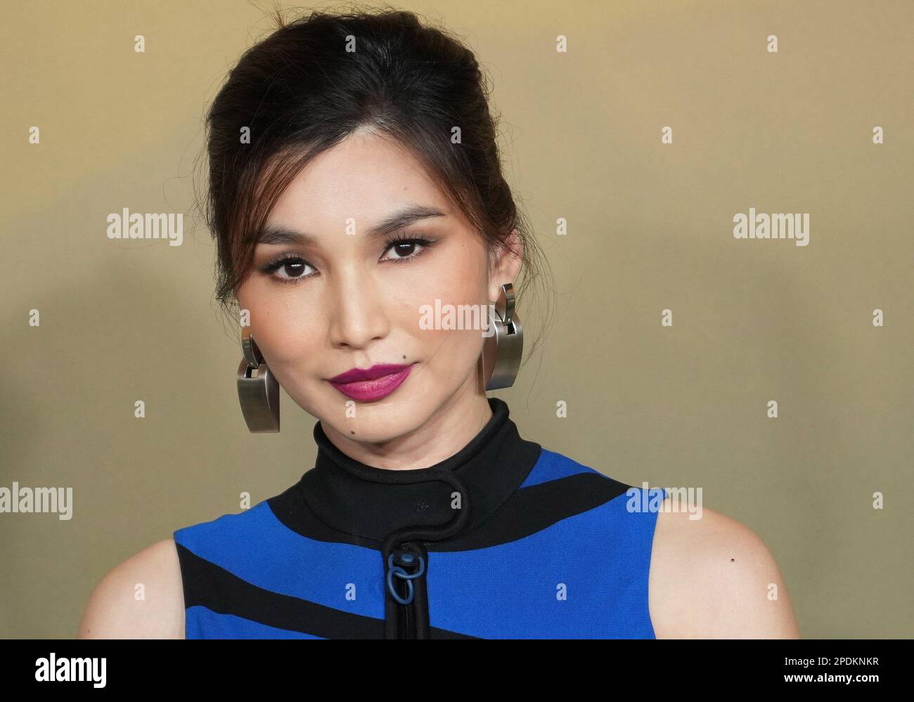 Los Angeles, USA. 14th Mar, 2023. Gemma Chan arrives at the Apple ...