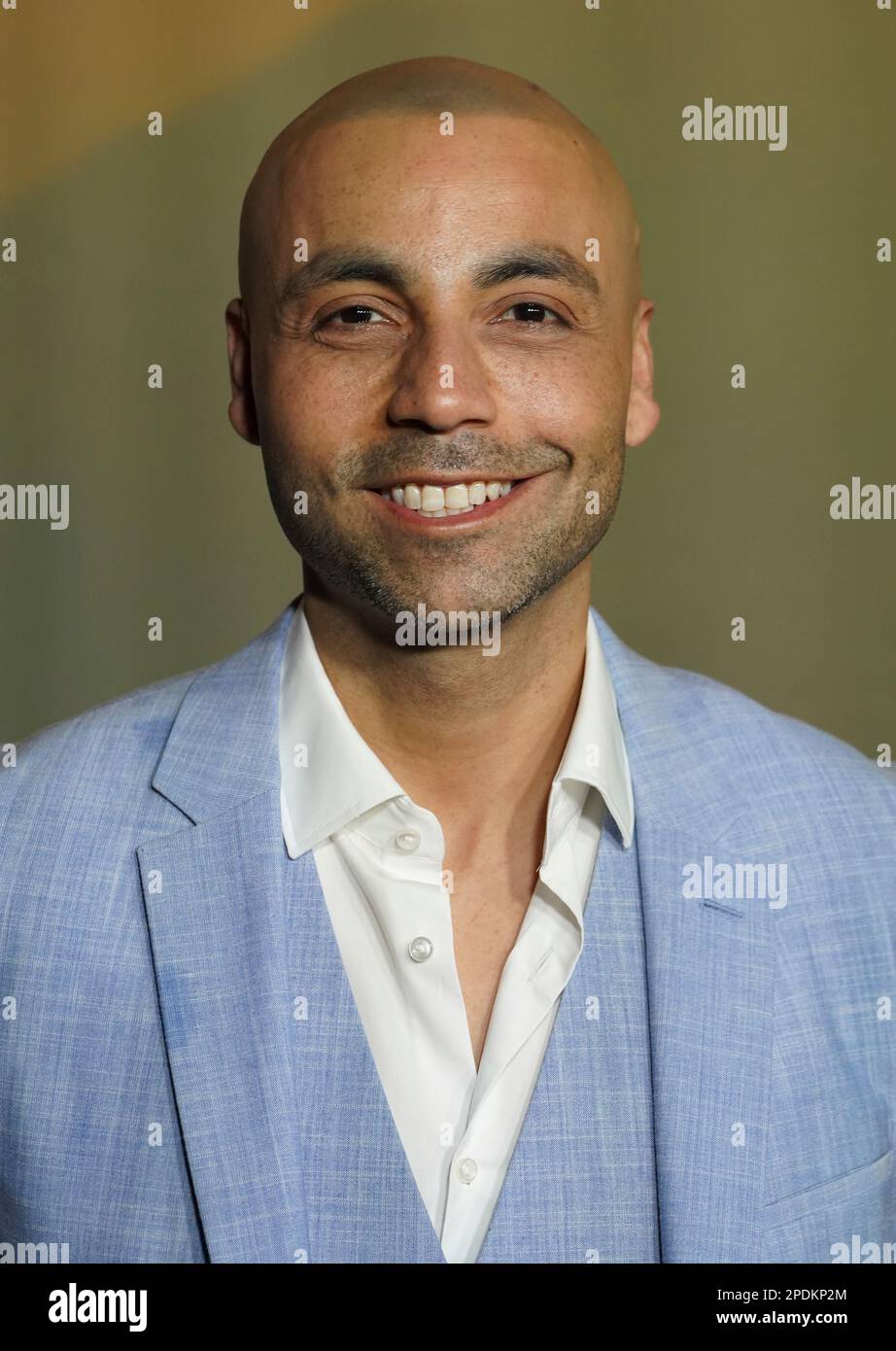 Gaz Choudhry arrives at the Los Angeles premiere of "Extrapolations ...