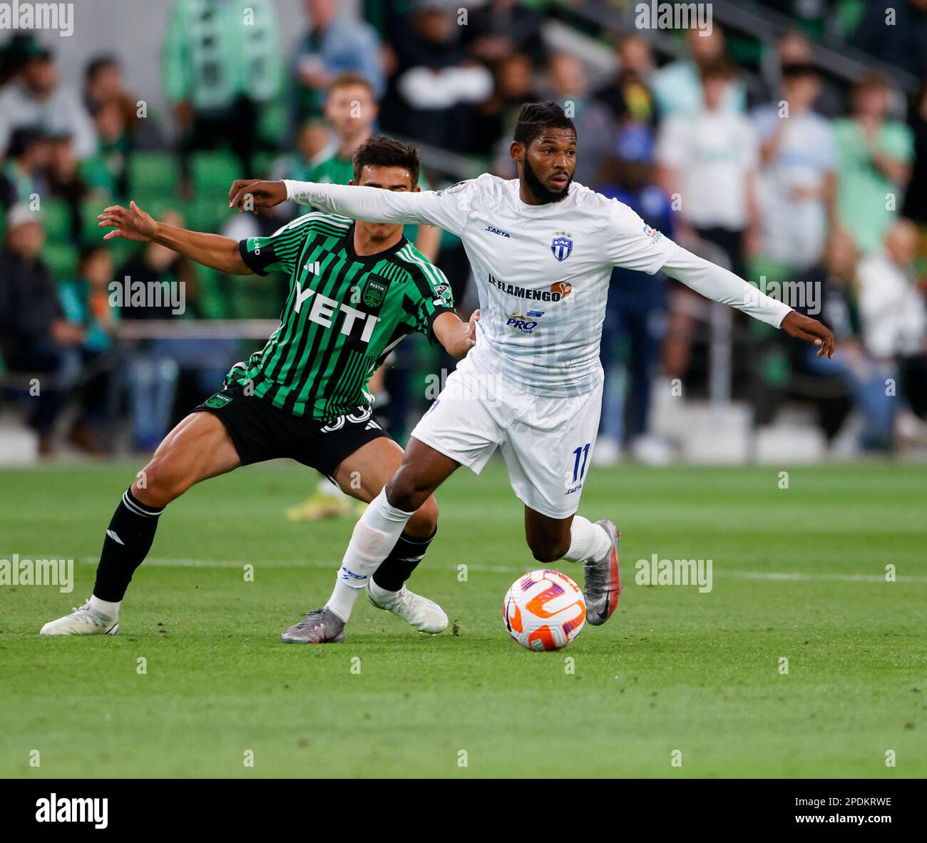 Austin, Texas, USA. 14th Mar, 2023. Violette forward STEVENSON ...
