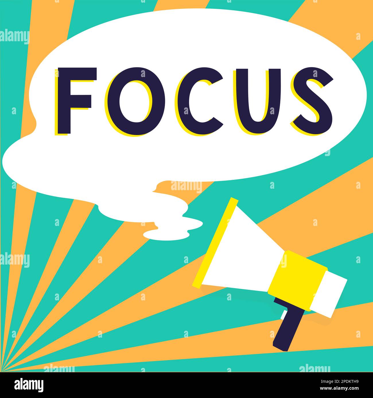 Conceptual caption Focus. Word Written on state quality of having or ...