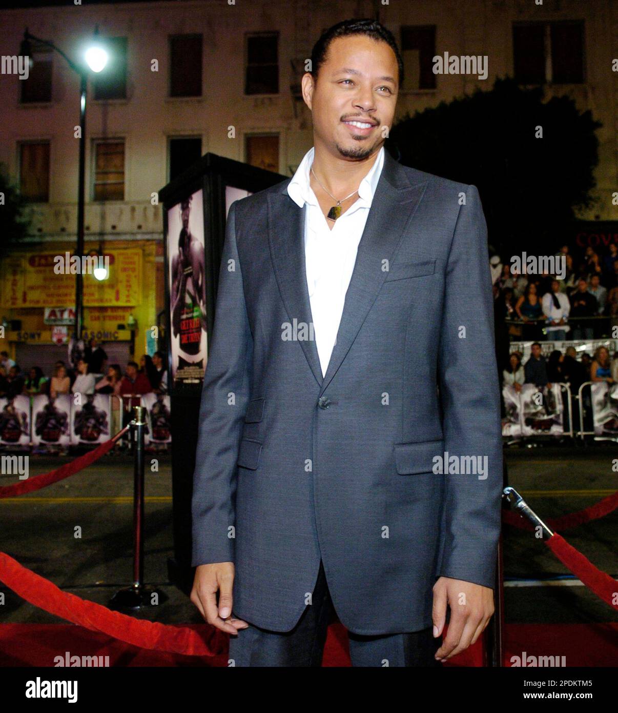 Terrence Howard, a cast member in the new film "Get Rich or Die Tryin ...