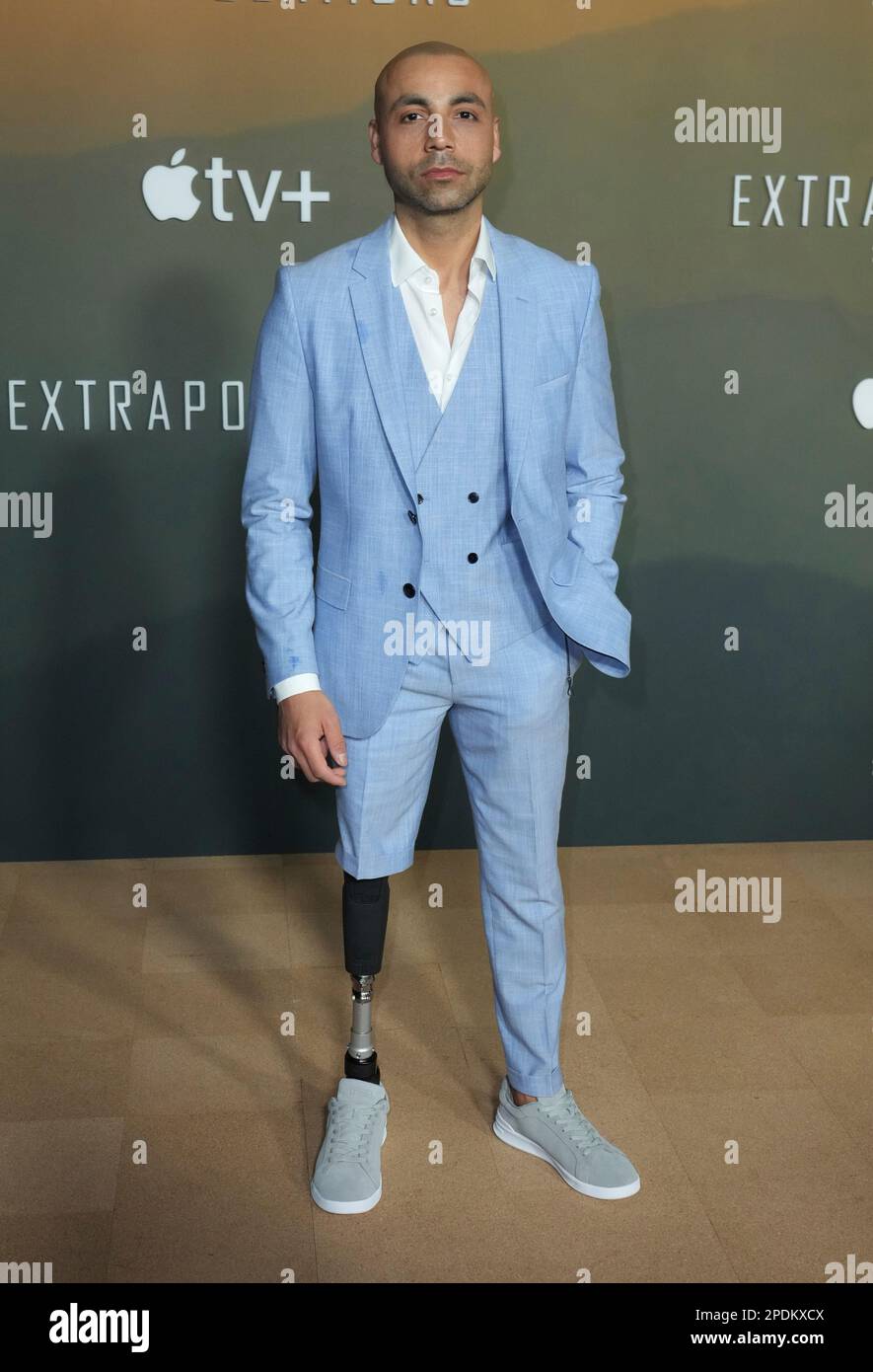 Gaz Choudhry arrives at the Los Angeles premiere of "Extrapolations ...