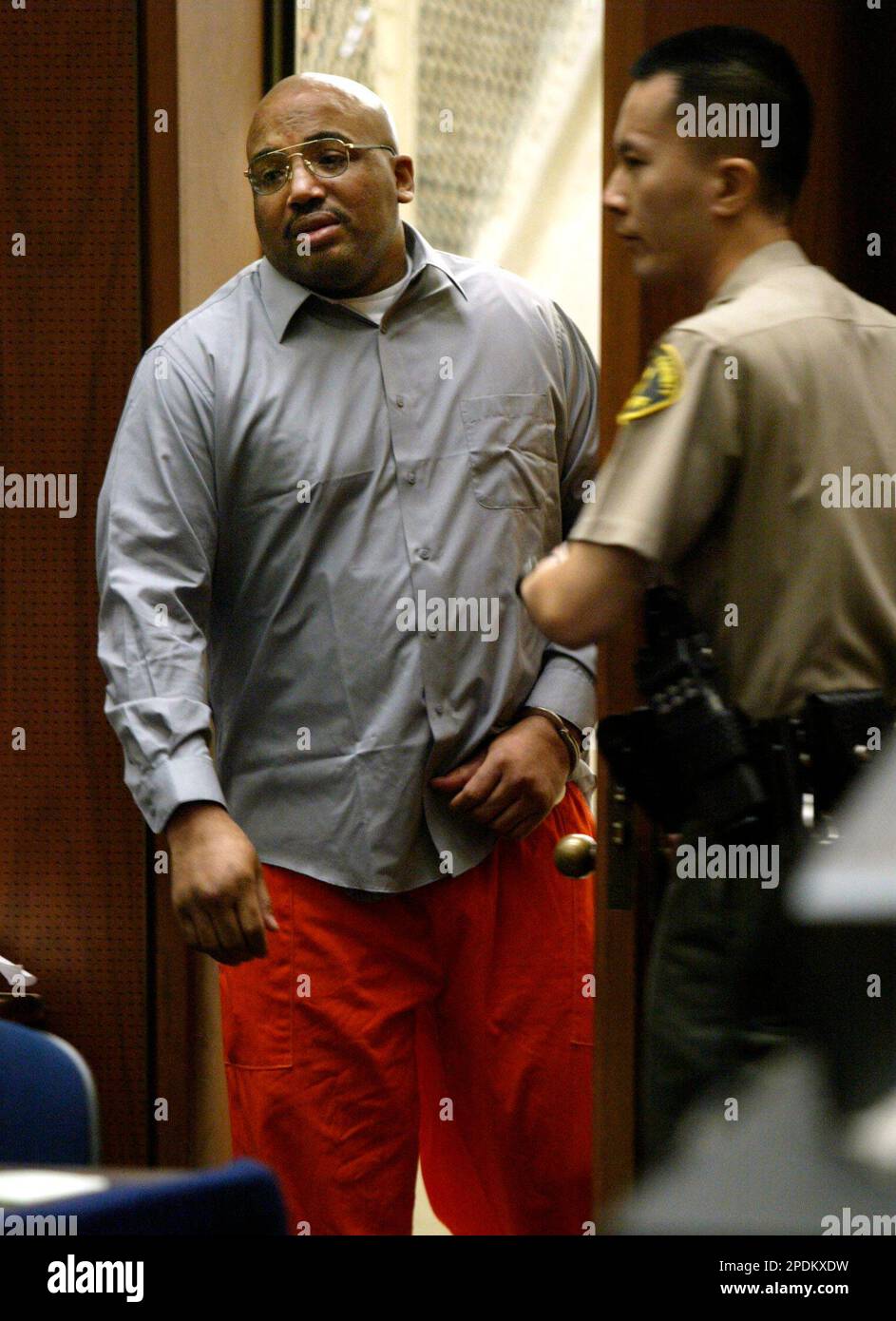 Convicted rapist Chester D. Turner enters a Los Angeles Superior ...