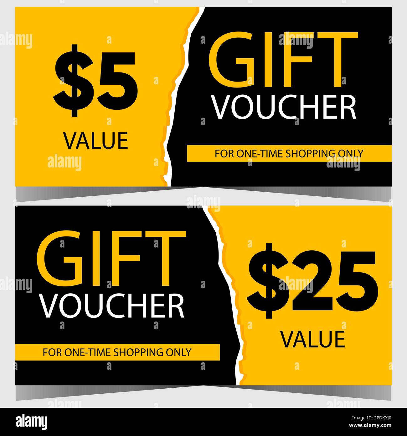 Voucher vector vectors hi-res stock photography and images - Alamy
