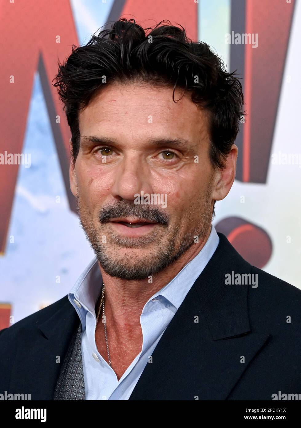 Westwood, CA. 14/03/2023, Frank Grillo arriving at the Los Angeles ...