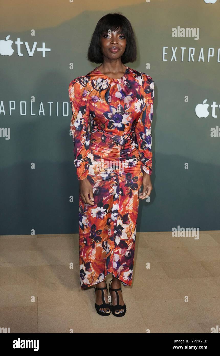 Maame Yaa Boafo arrives at the Los Angeles premiere of "Extrapolations ...