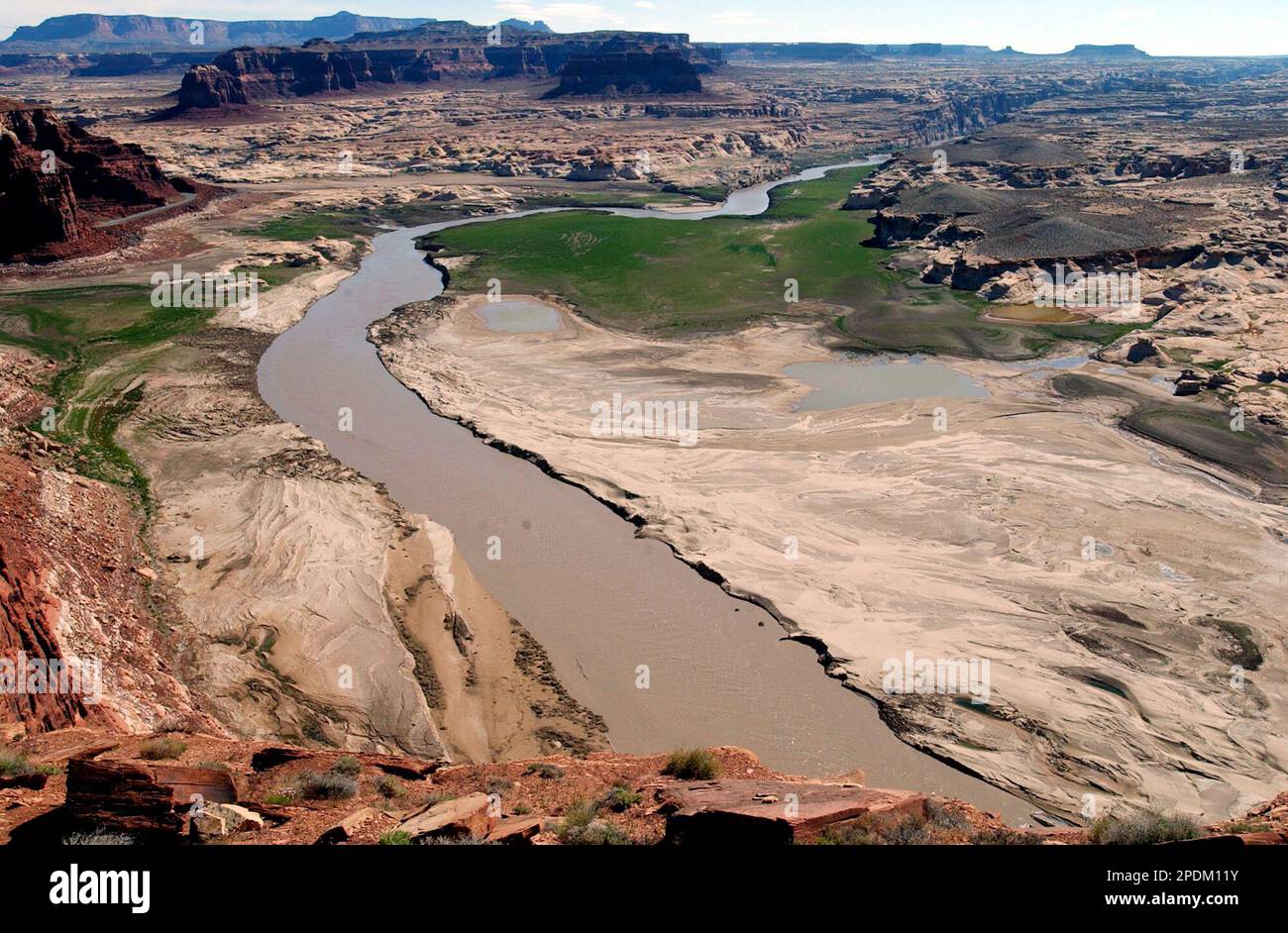 **FILE** This May, 2003 file photo shows a view of the Colorado River ...