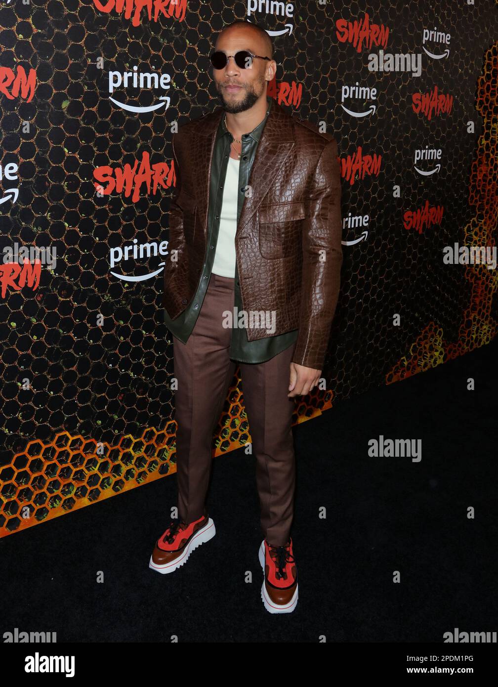 Los Angeles, USA. 14th Mar, 2023. Kendrick Sampson arrives at SWARM Los ...