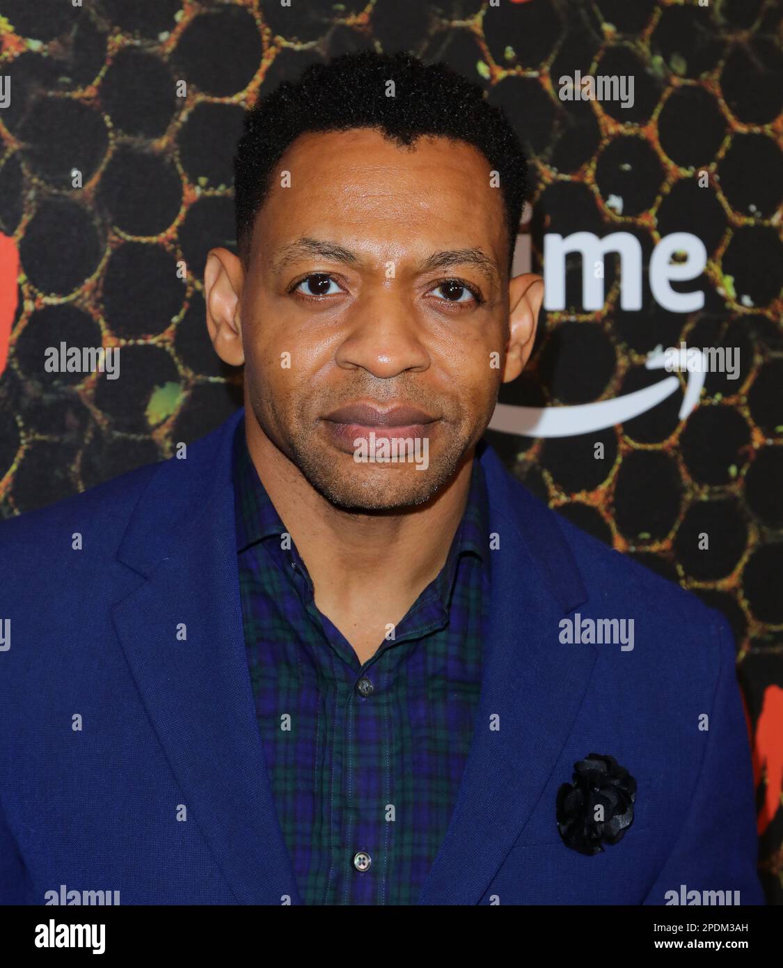 Los Angeles, USA. 14th Mar, 2023. Derrick Bastien arrives at SWARM Los ...