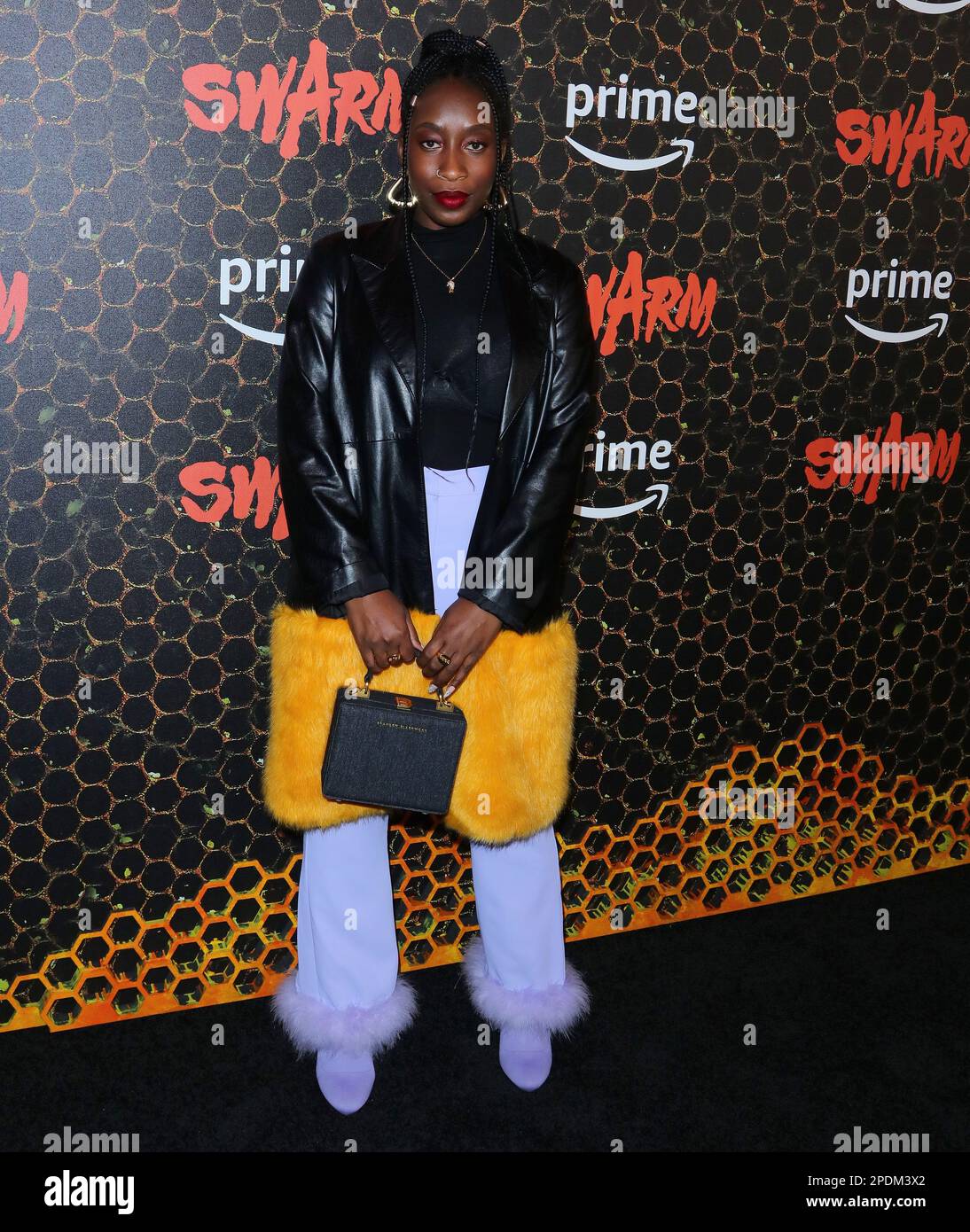 Los Angeles, USA. 14th Mar, 2023. Adamma Ebo arrives at SWARM Los ...