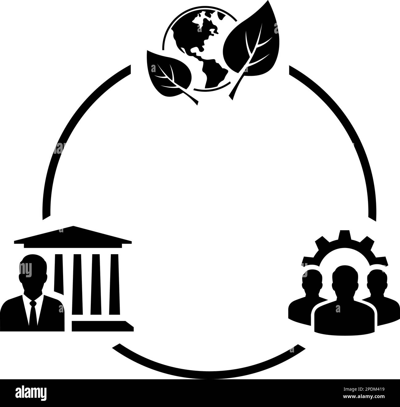 Reduced environmental impact as ESG principles concept in the form of ...