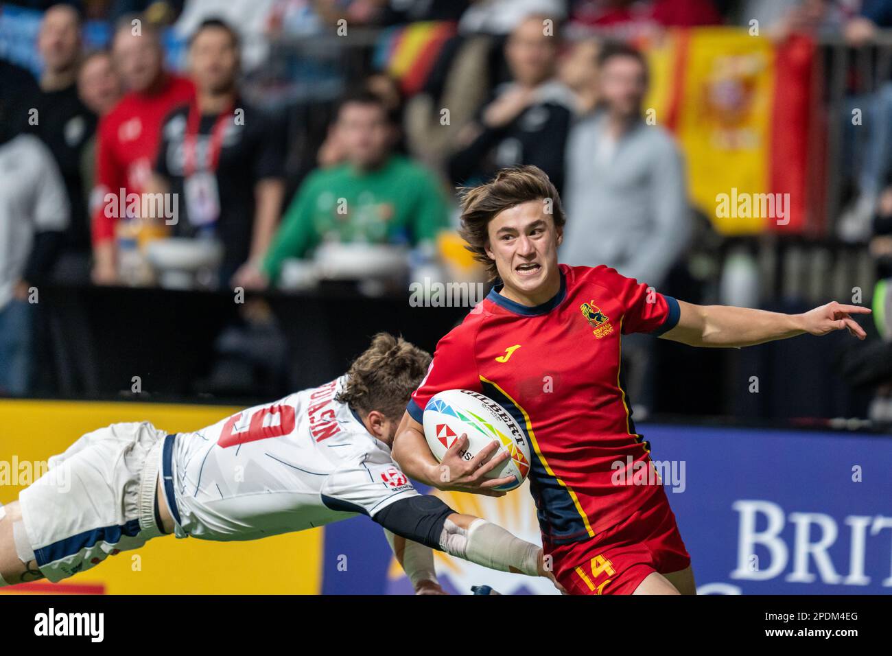 Vancouver, Canada. 4th March, 2023. Jaime Manteca of Spain sprints in ...