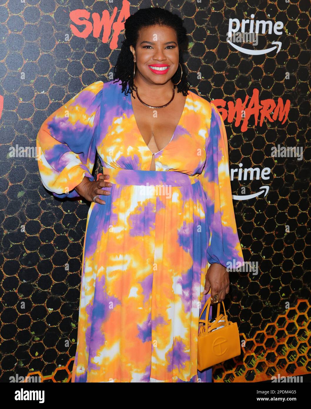 Los Angeles, USA. 14th Mar, 2023. April Reign arrives at SWARM Los ...