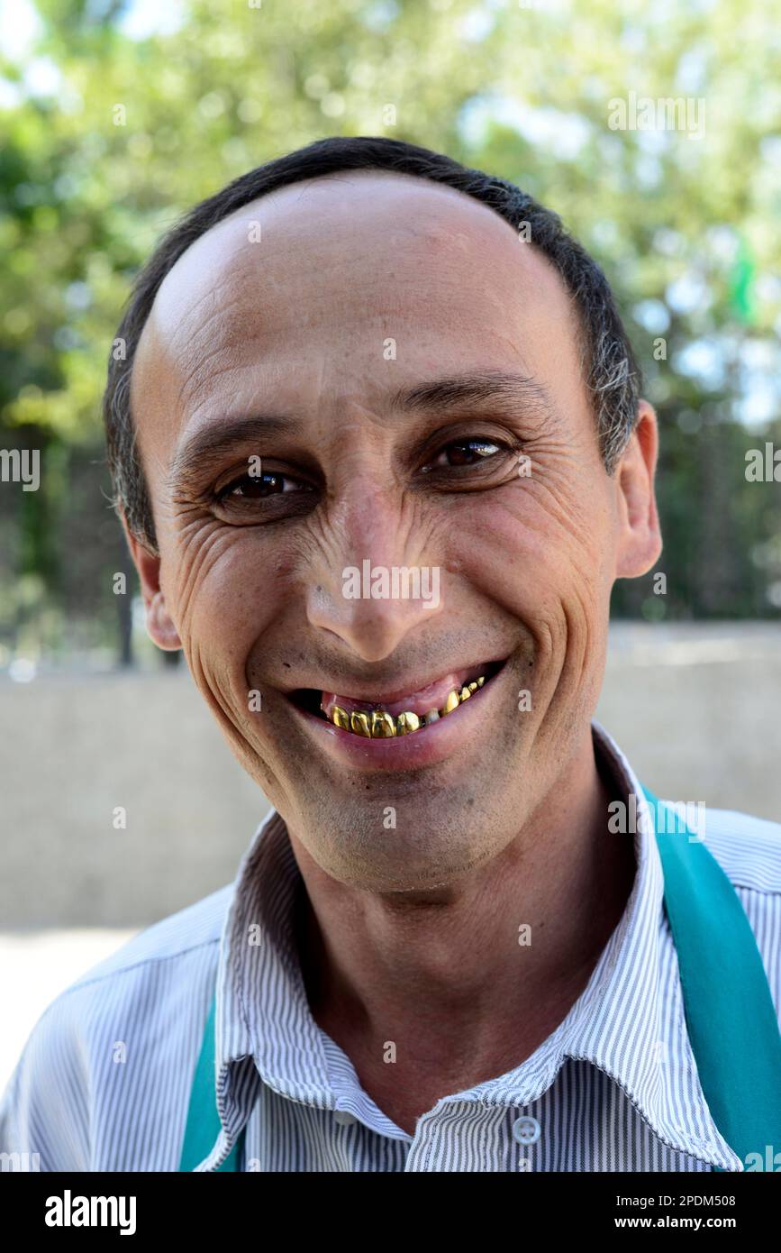 Portrait of an Uzbek man taken in Tashkent, Uzbekistan Stock Photo - Alamy