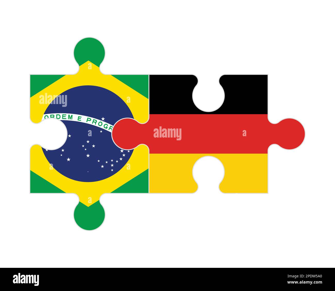 Connected puzzle of flags of Albania and Germany, vector Stock Vector ...